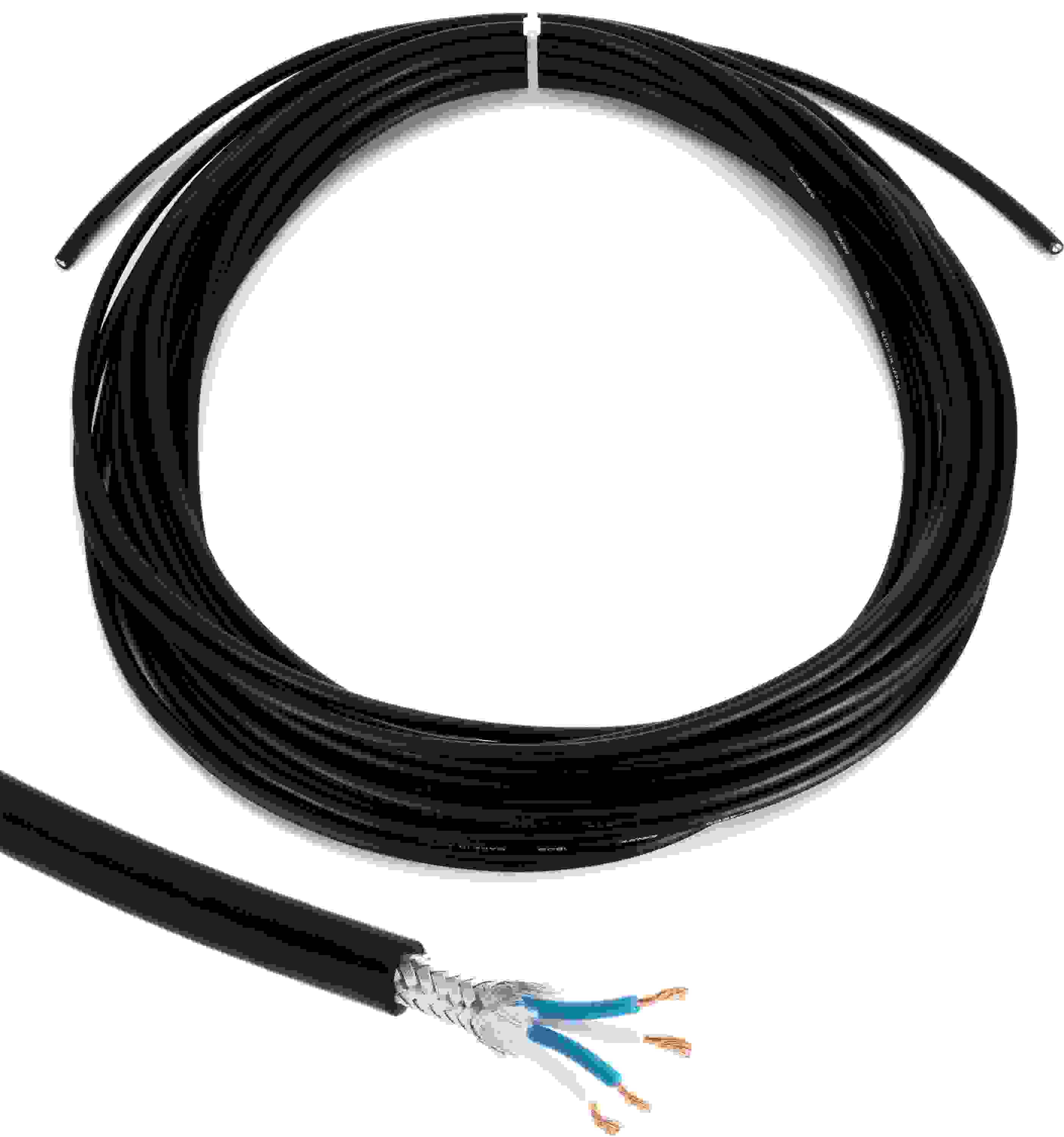 Canare L-4E6S Star Quad Bulk Microphone Cable - Black 50 Foot | Sweetwater