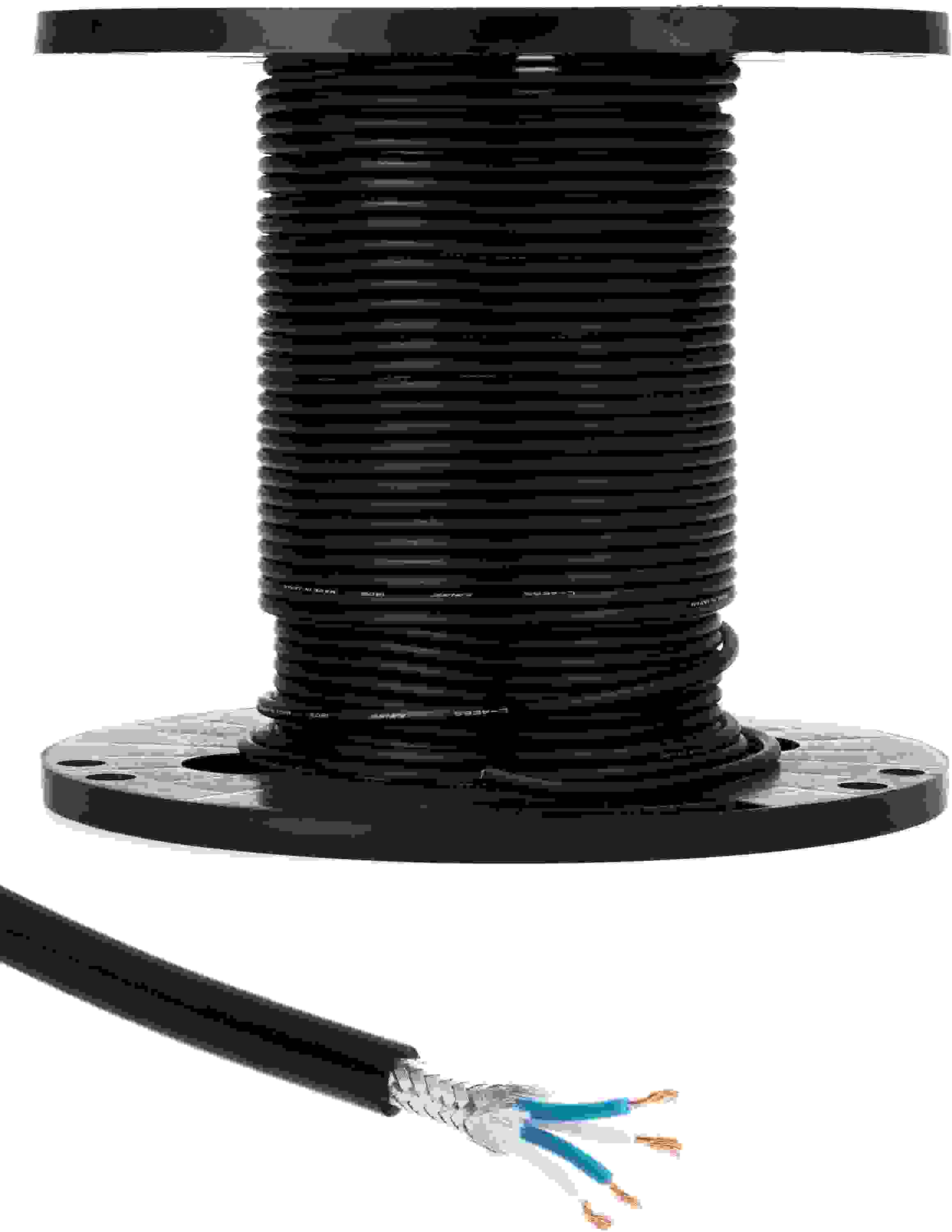 Canare L-4E6S Star Quad Bulk Microphone Cable - Black 150 Foot | Sweetwater