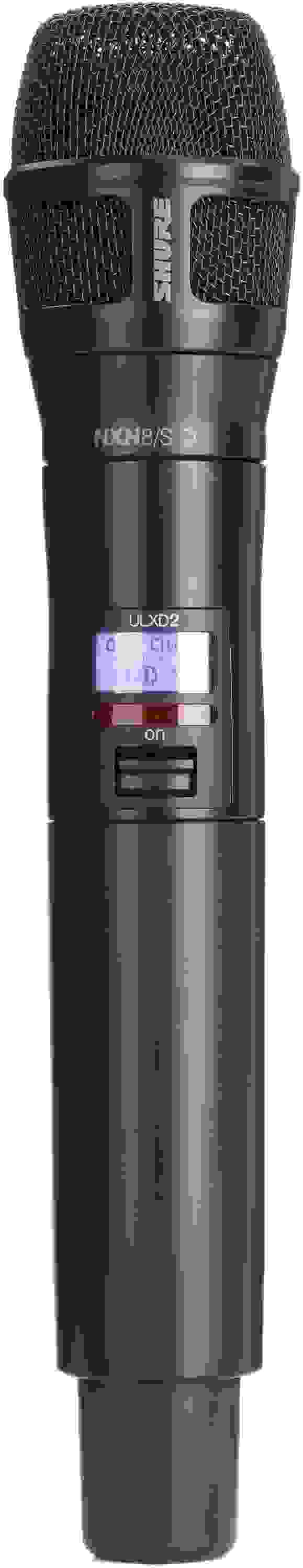Shure ULXD2/Nexadyne Wireless Handheld Microphone Transmitter - Black | Sweetwater