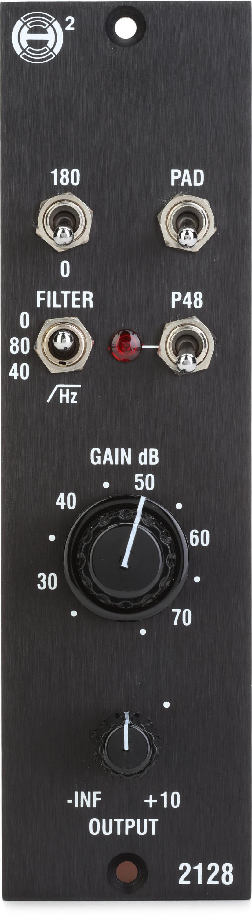 H2 Audio 2128 "Helios" Microphone Preamp | Sweetwater