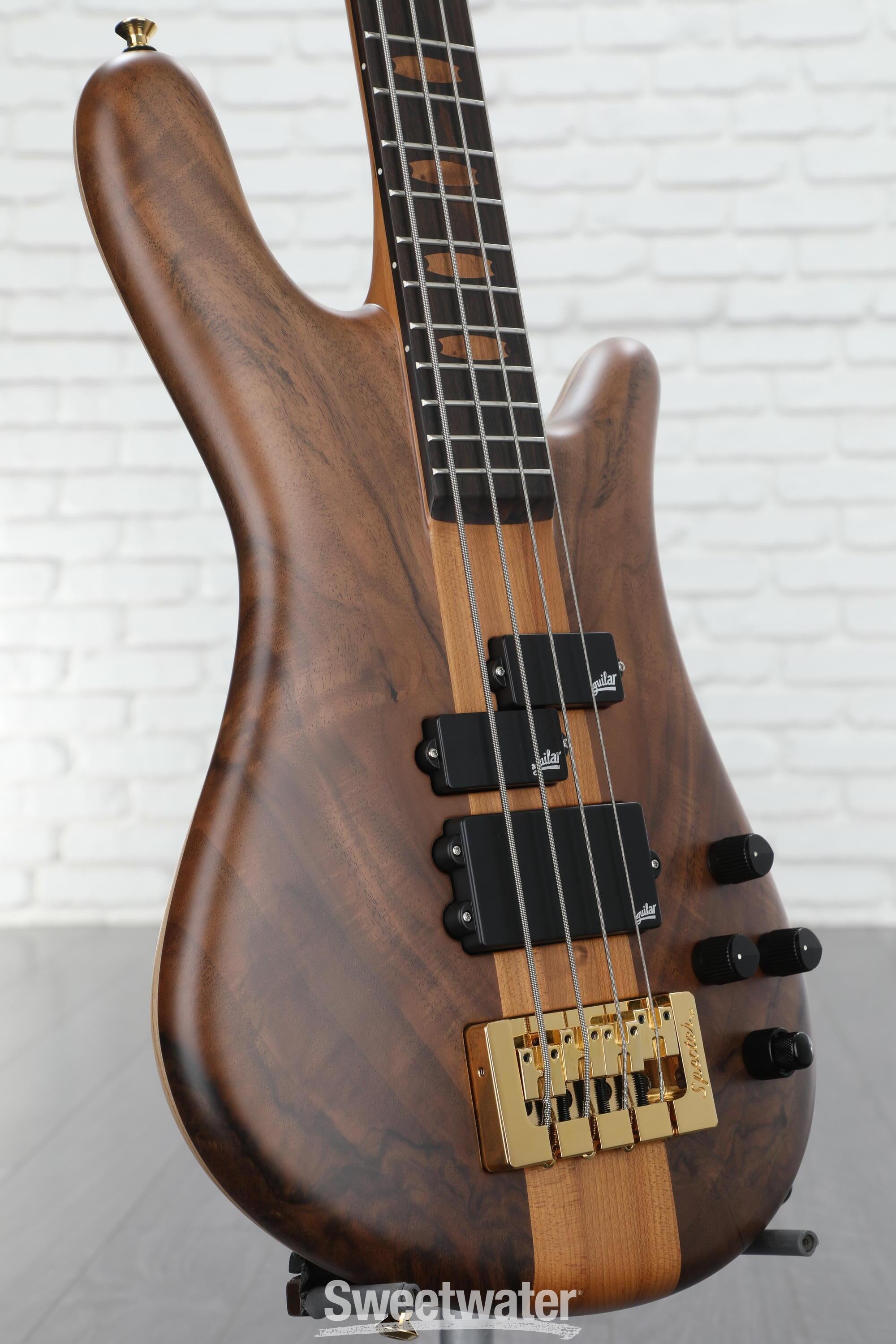 Spector USA NS-2 Electric Bass Guitar - Walnut Natural, Sweetwater ...