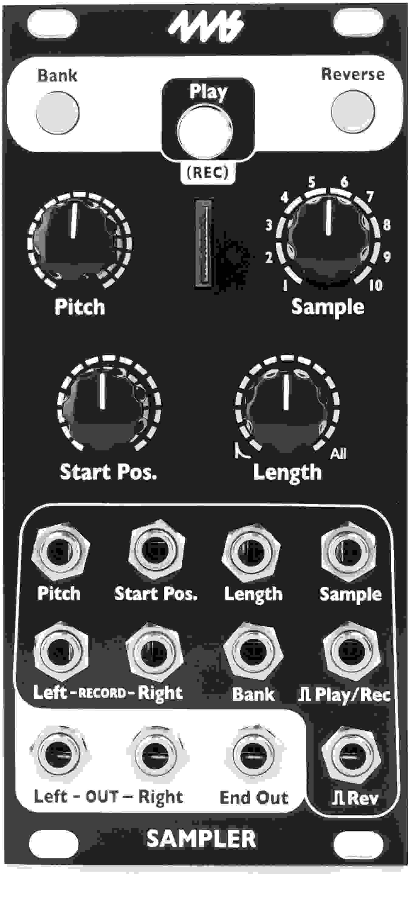 4ms Sampler Eurorack Module | Sweetwater