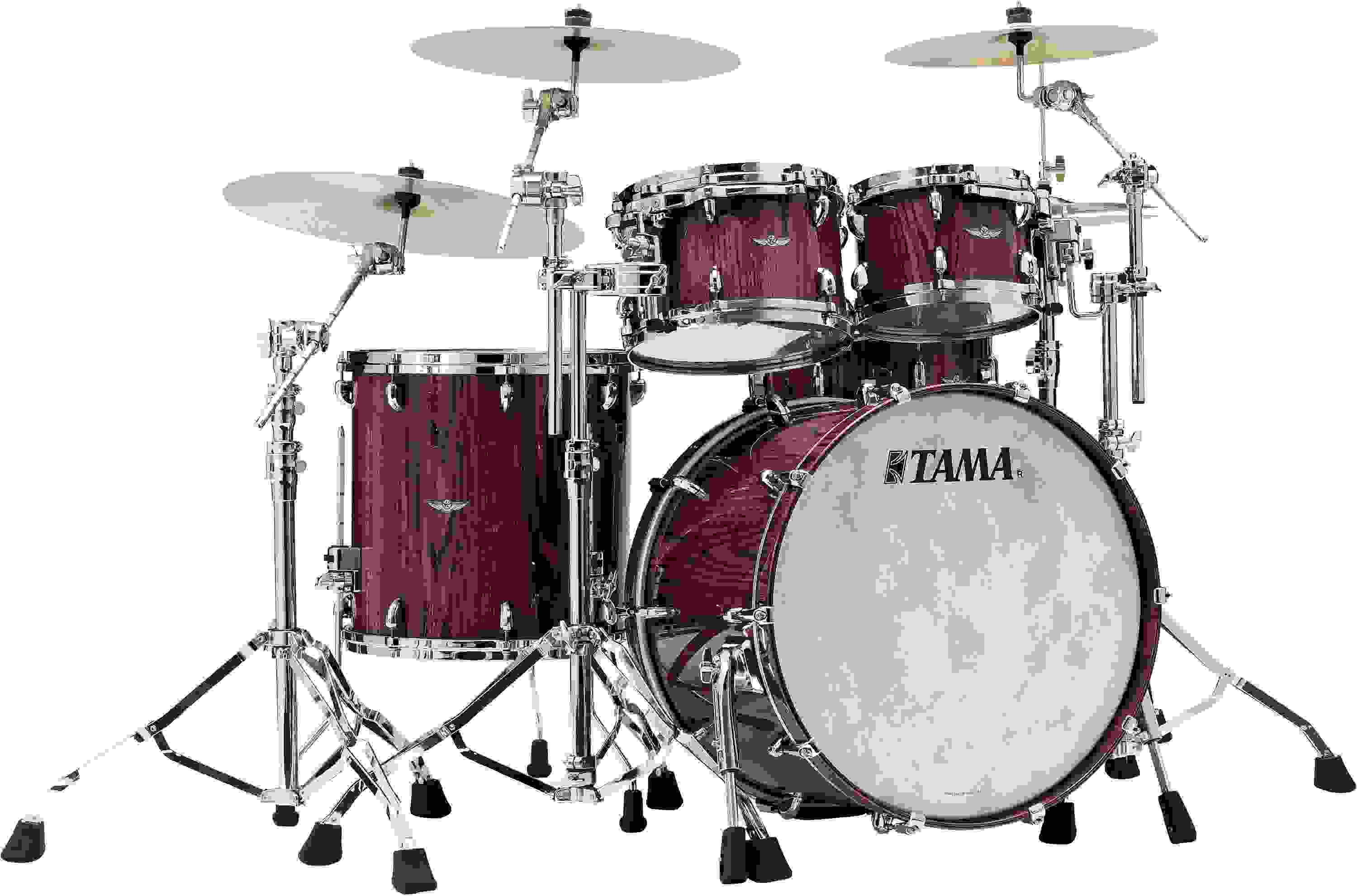 Tama STAR Walnut TW42RZS 4-piece Shell Pack - Cinnamon Japanese Chestnut | Sweetwater