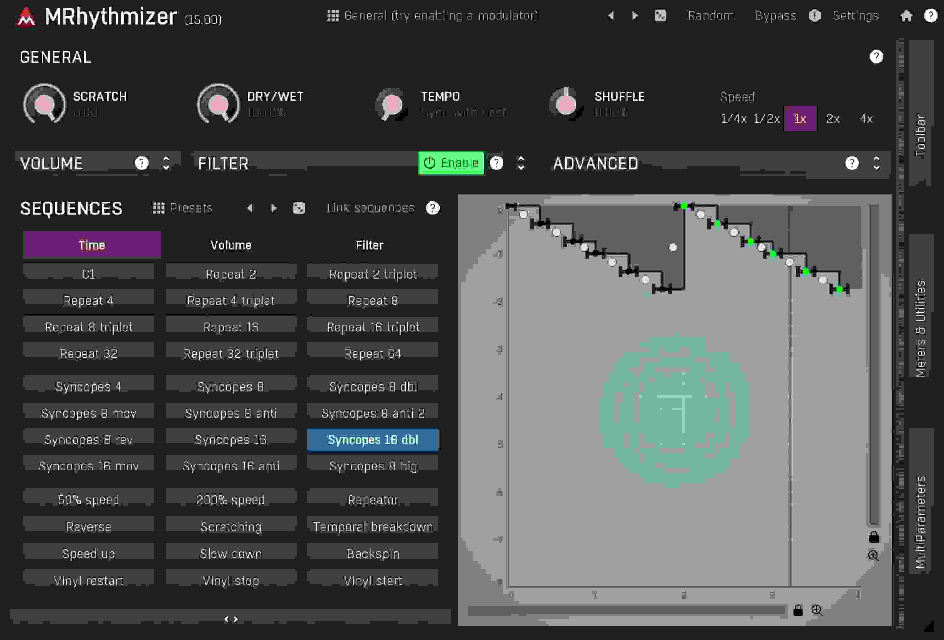MeldaProduction MRhythmizer Time-manipulation Effect Plug-in | Sweetwater