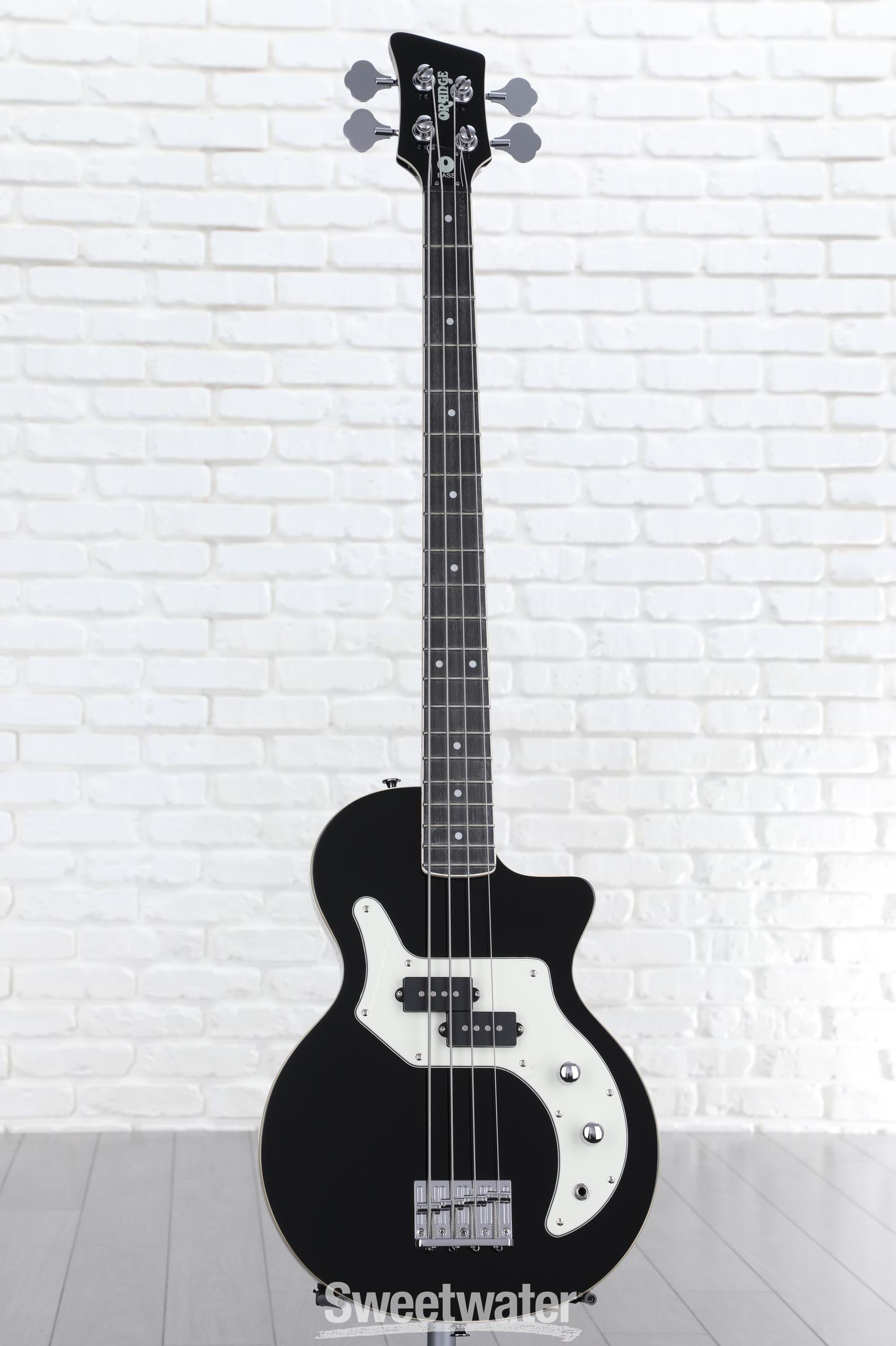 Orange O-Bass Electric Bass Guitar - Off-Black | Sweetwater
