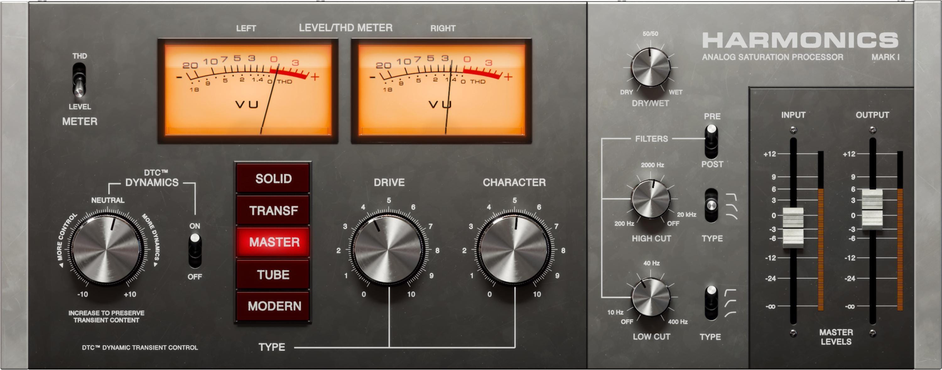 Softube Harmonics Analog Saturation Plug-in | Sweetwater