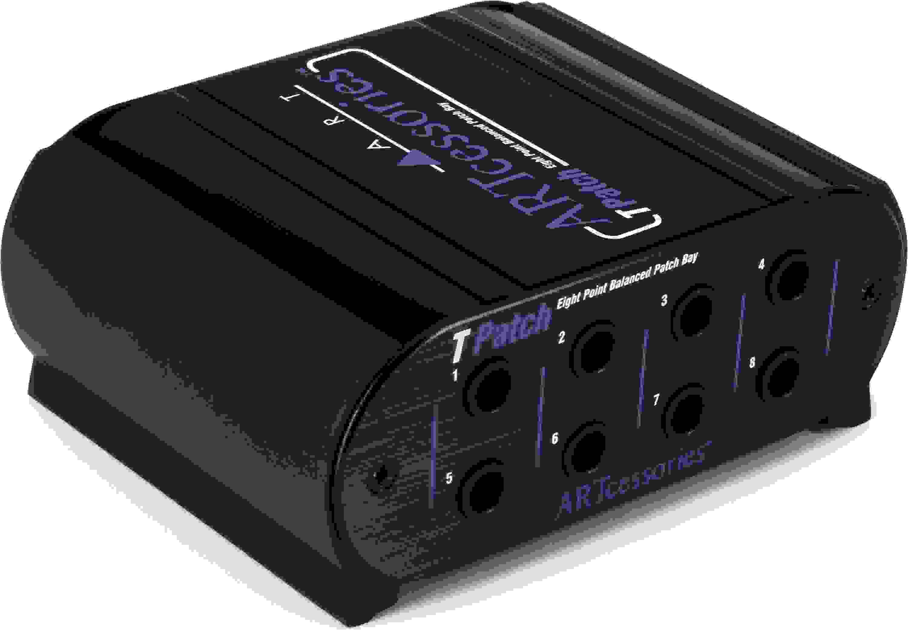 ART TPatch 8-point 1/4 inch TRS Balanced Patchbay | Sweetwater