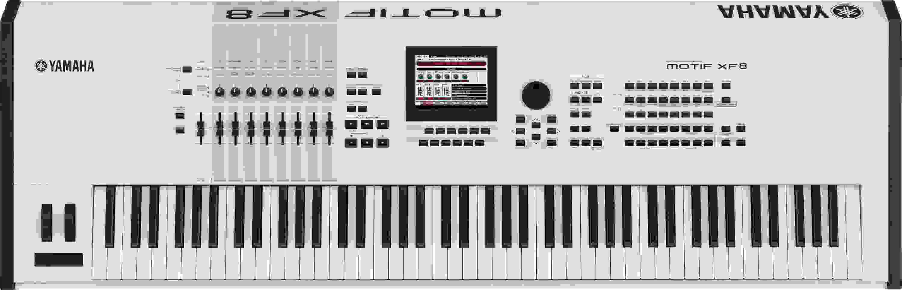 Yamaha MOTIF XF8 - Special Edition White | Sweetwater
