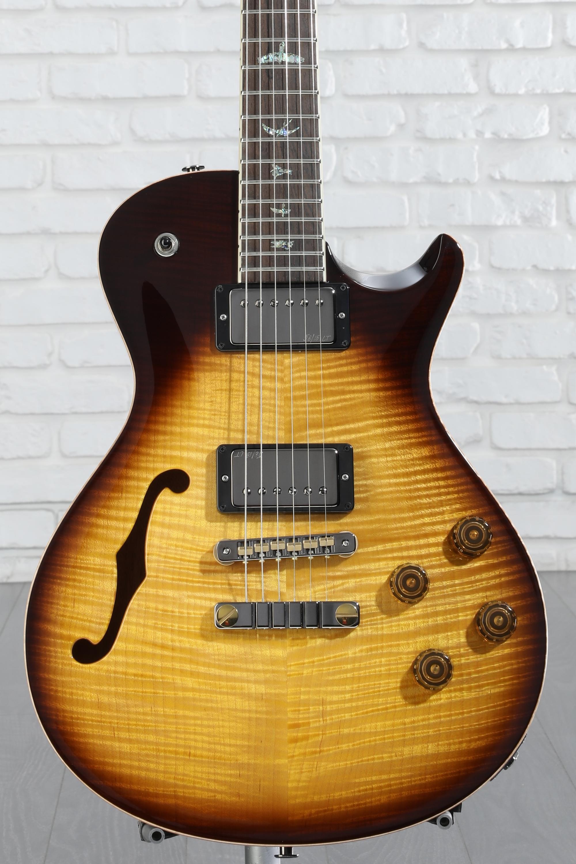 PRS Wood Library McCarty 594 Singlecut 10-Top Semi-hollowbody Electric ...