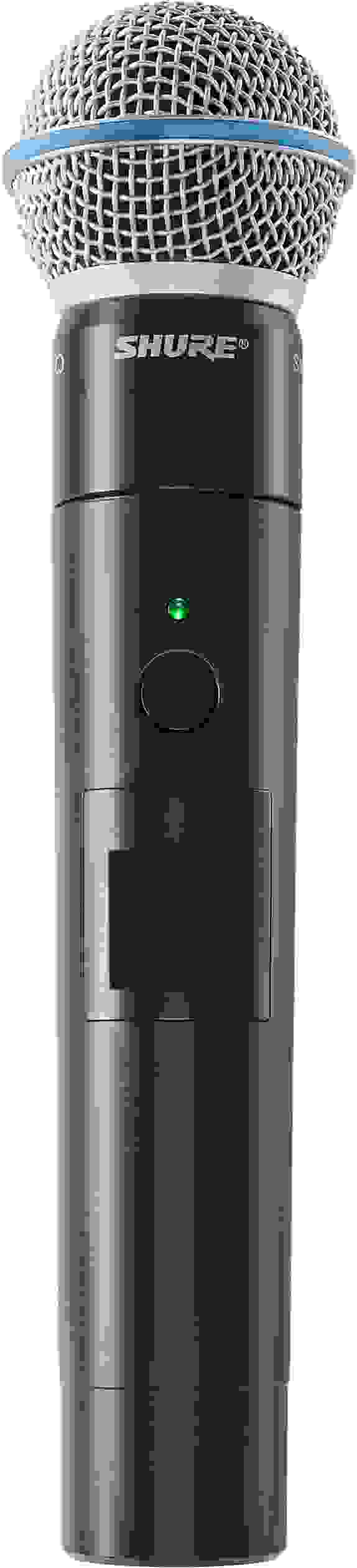 Shure MXW2X Handheld Transmitter with Beta 58A Capsule - Z10 Band ...