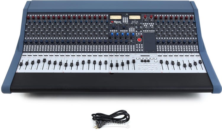mixer with motorized faders