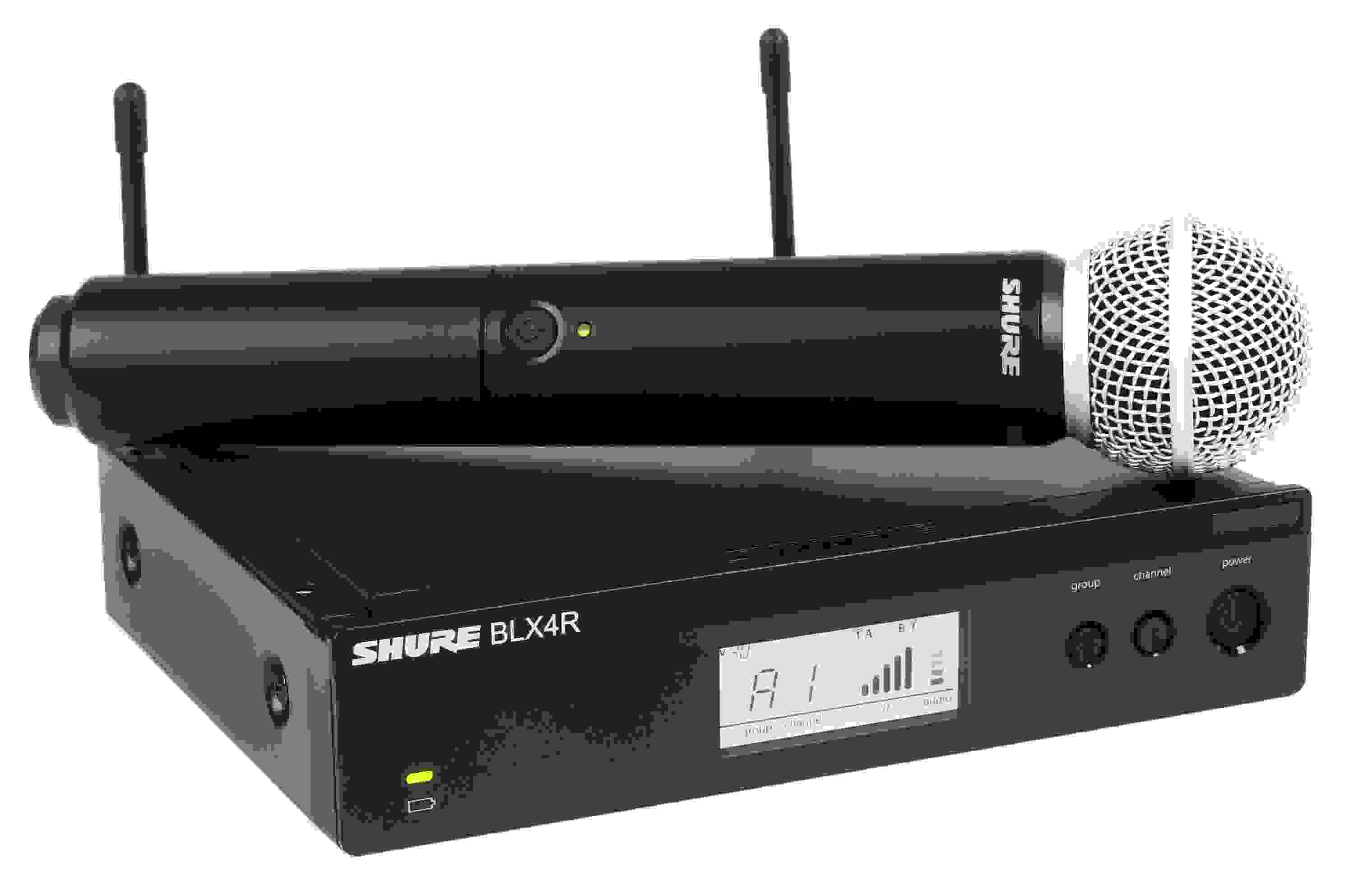 Shure BLX24R/SM58 Wireless Handheld Microphone System - J11 Band | Sweetwater