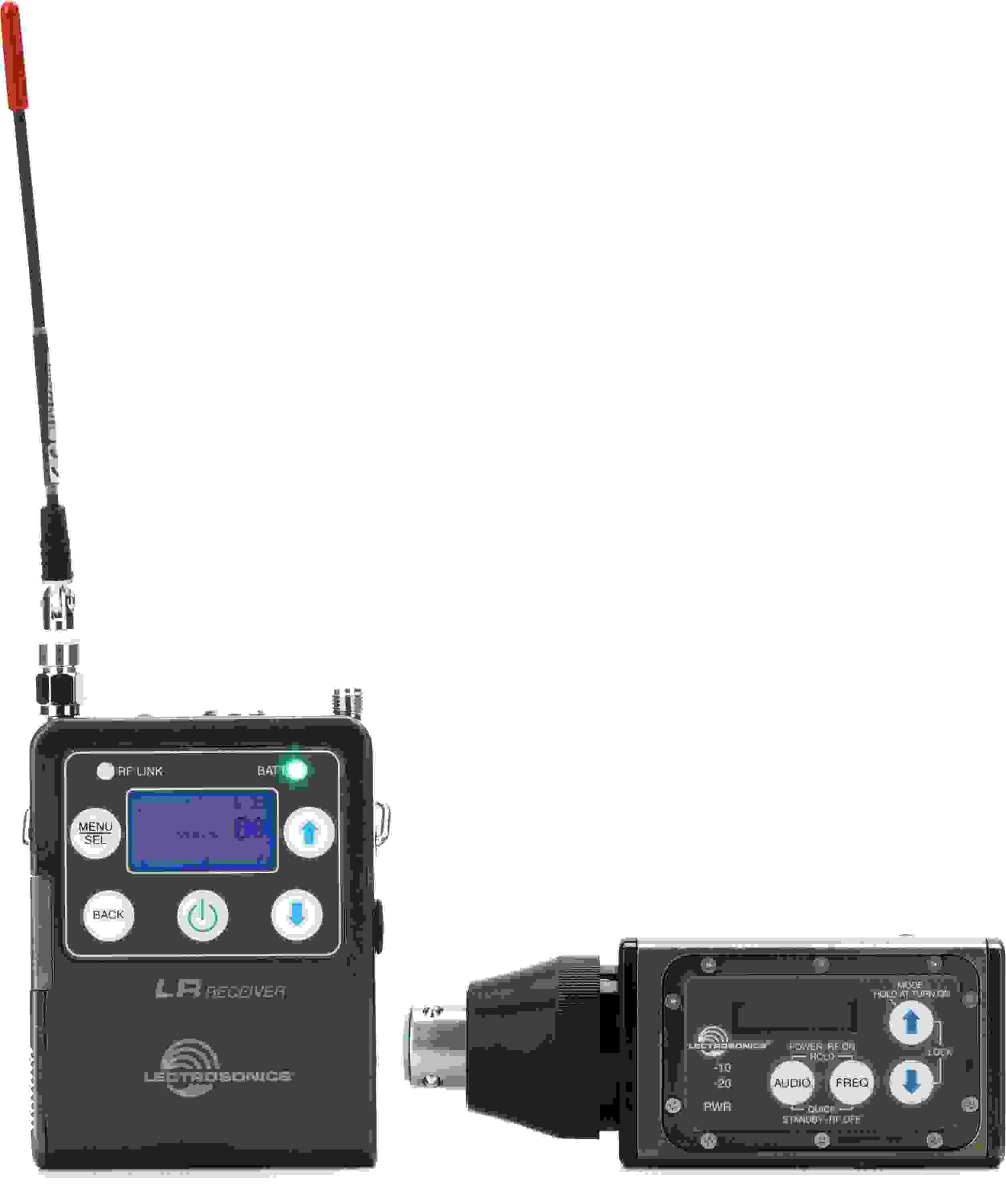 Lectrosonics ZS-LRHMa Camera-Mount Wireless Plug-on System - B1 Band ...