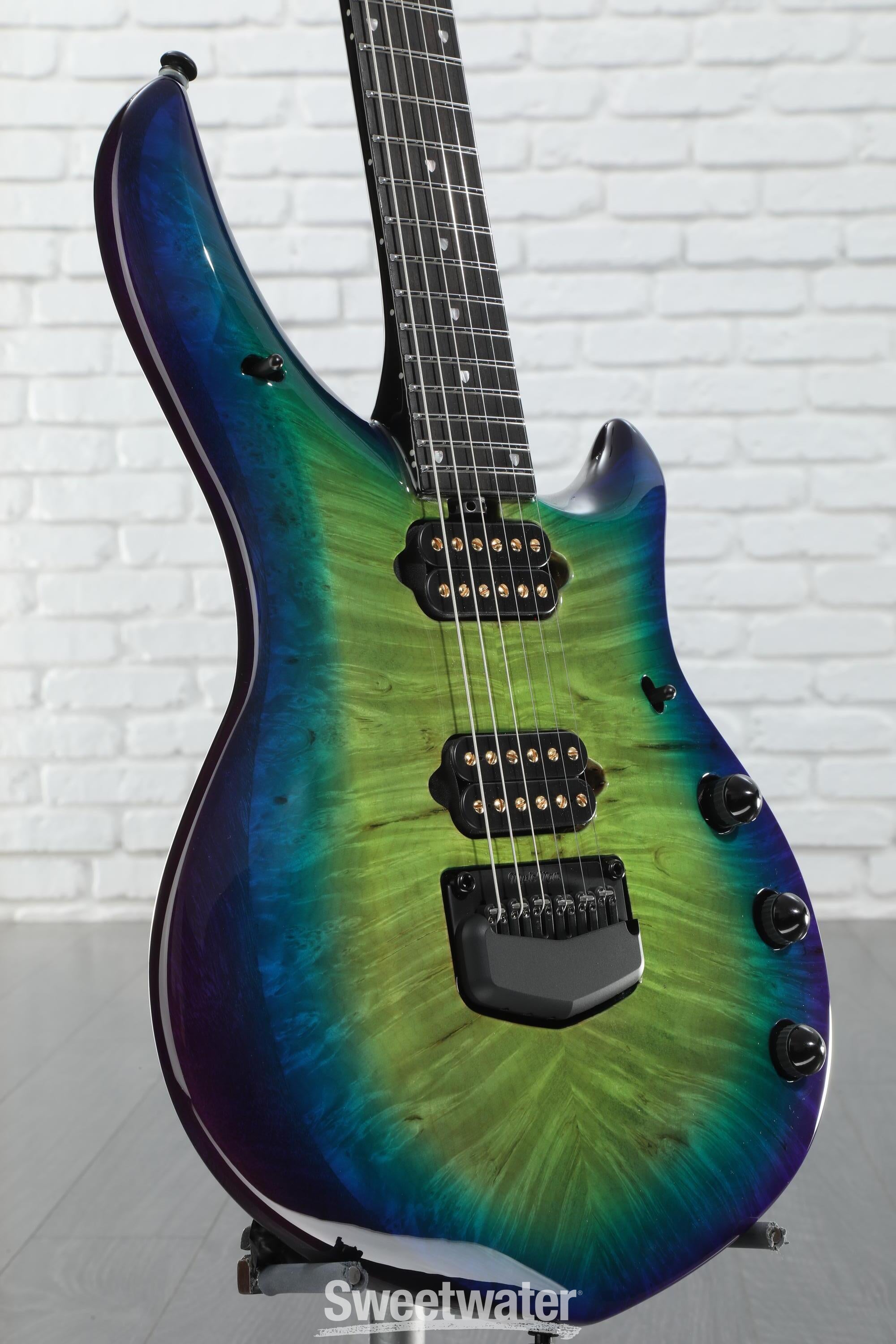 Ernie Ball Music Man BFR John Petrucci Majesty Electric Guitar - Arctic Aurora | Sweetwater