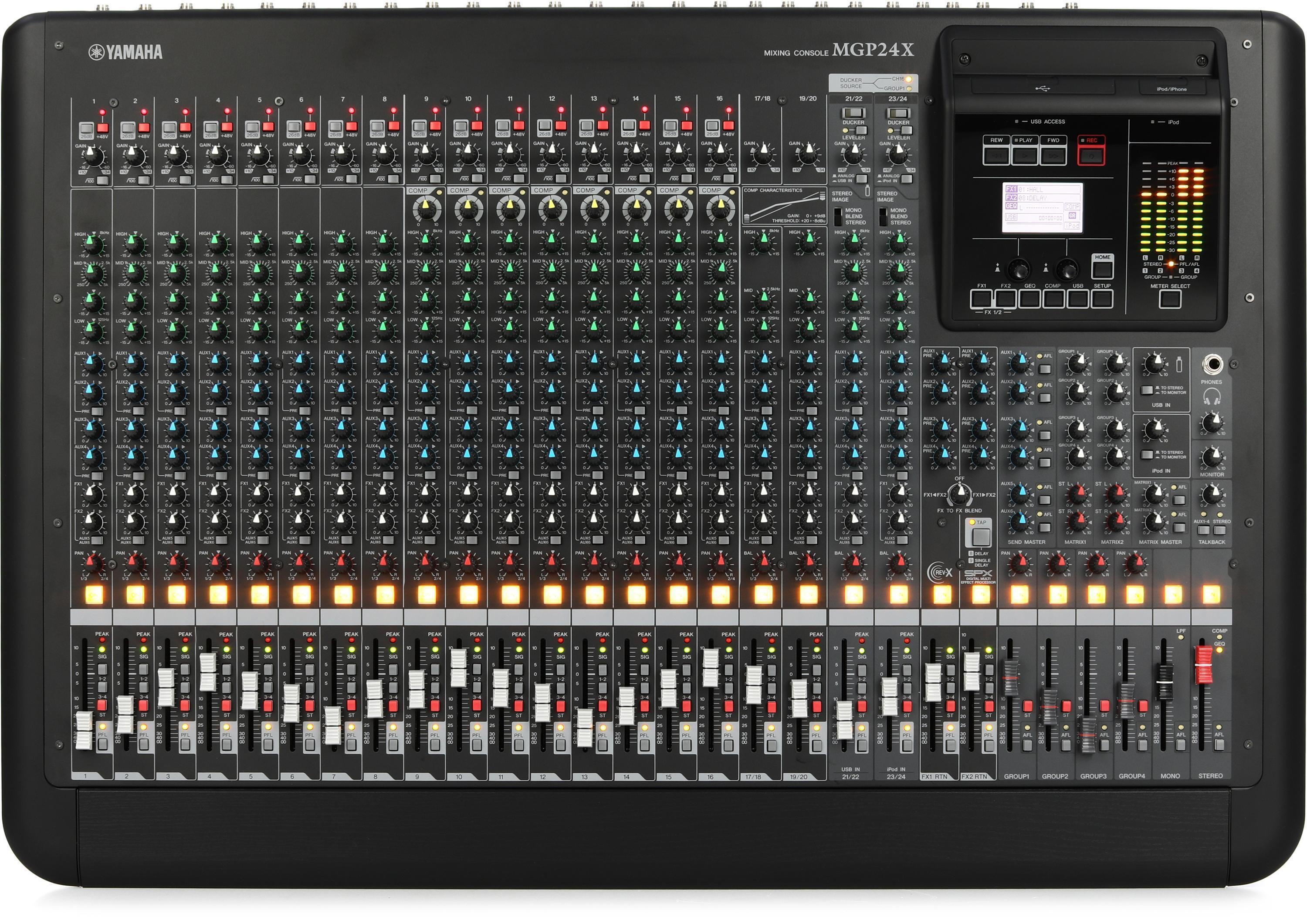Yamaha MGP24X 24-channel Mixer with Effects | Sweetwater