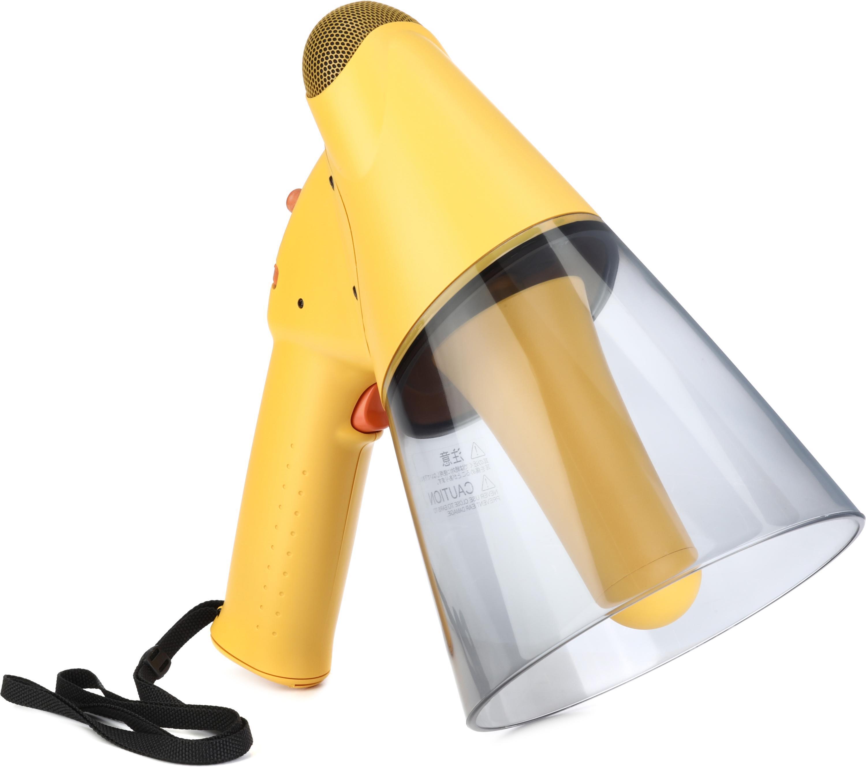 TOA ER-1206W 6-watt Megaphone Whistle - Yellow | Sweetwater