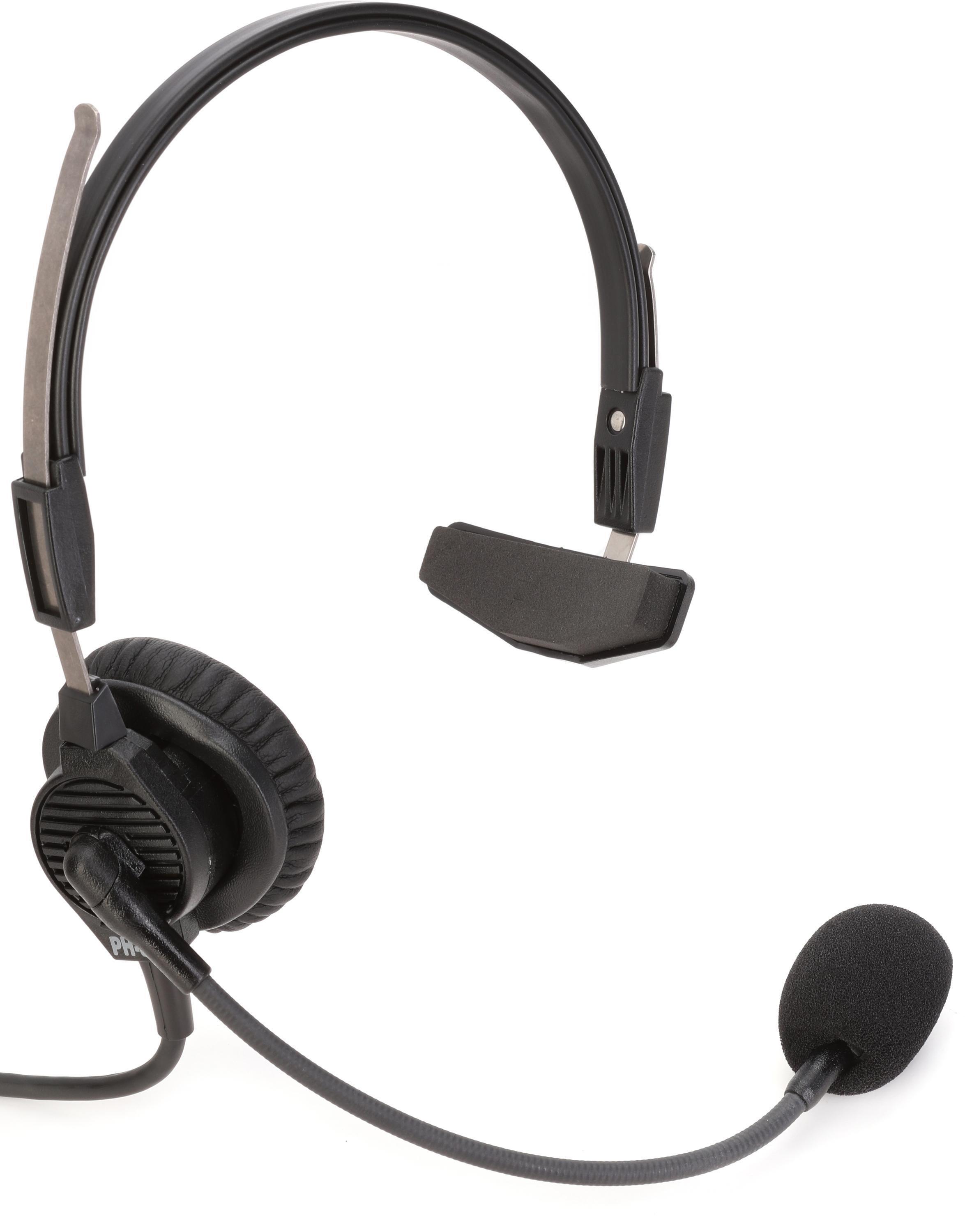 RTS PH-88E Single-ear Lightweight Intercom Headset - A4F | Sweetwater