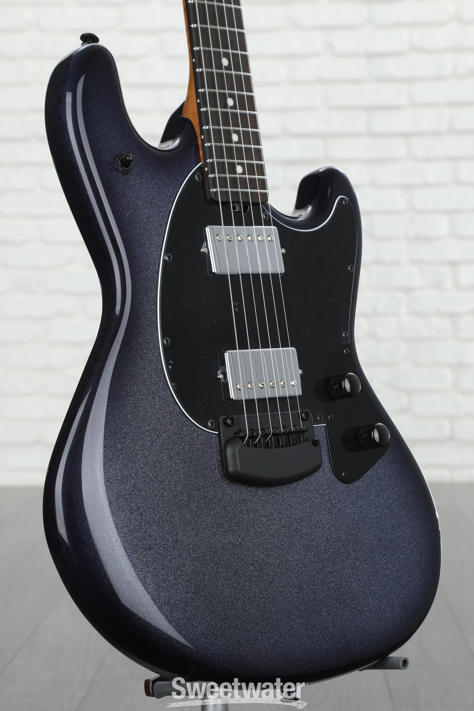 Ernie Ball Music Man StingRay RS Electric Guitar - Eclipse Sparkle, Sweetwater Exclusive