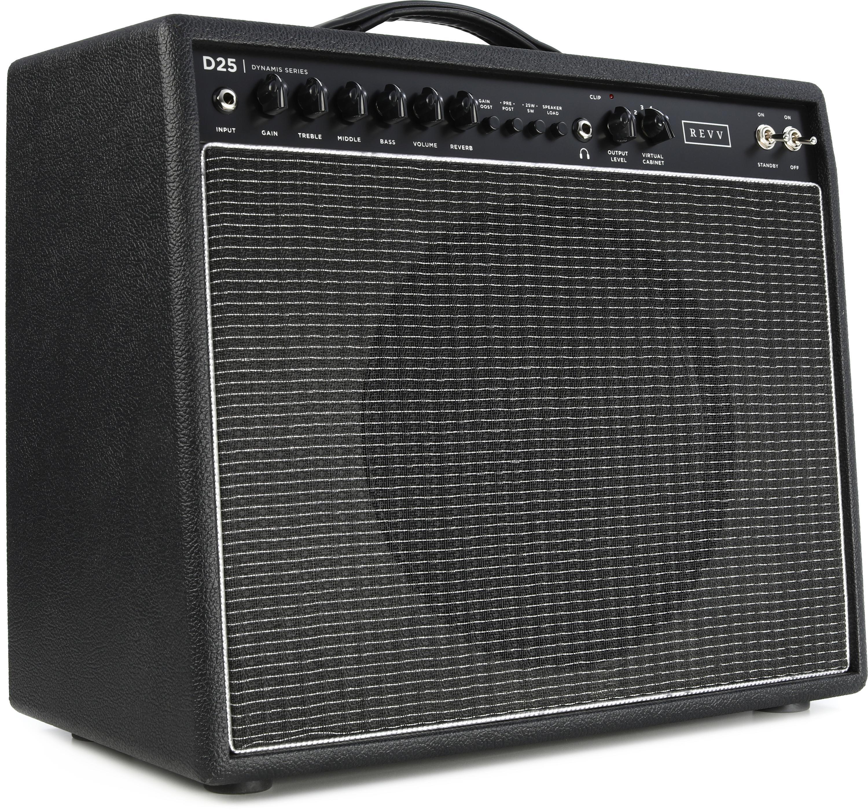 Revv Dynamis D25 Combo Amp - Black | Sweetwater