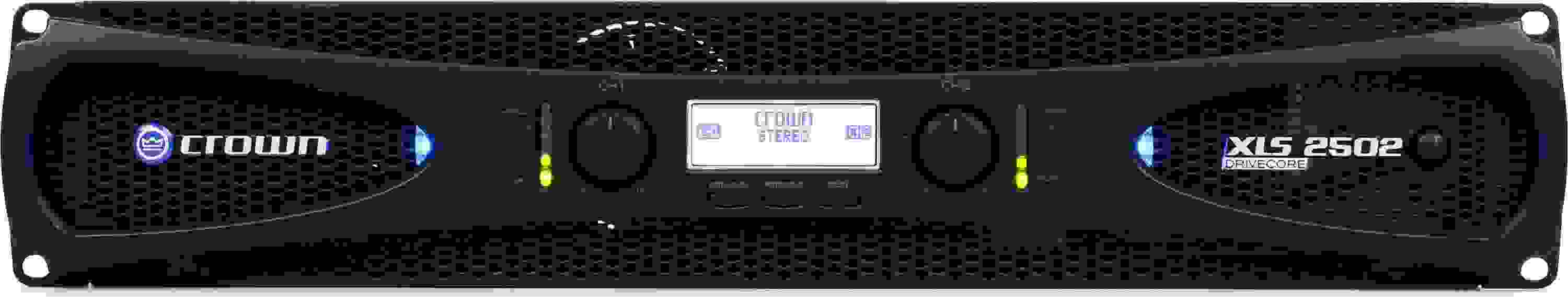Crown XLS 2502 775-watt 2-channel Power Amplifier | Sweetwater