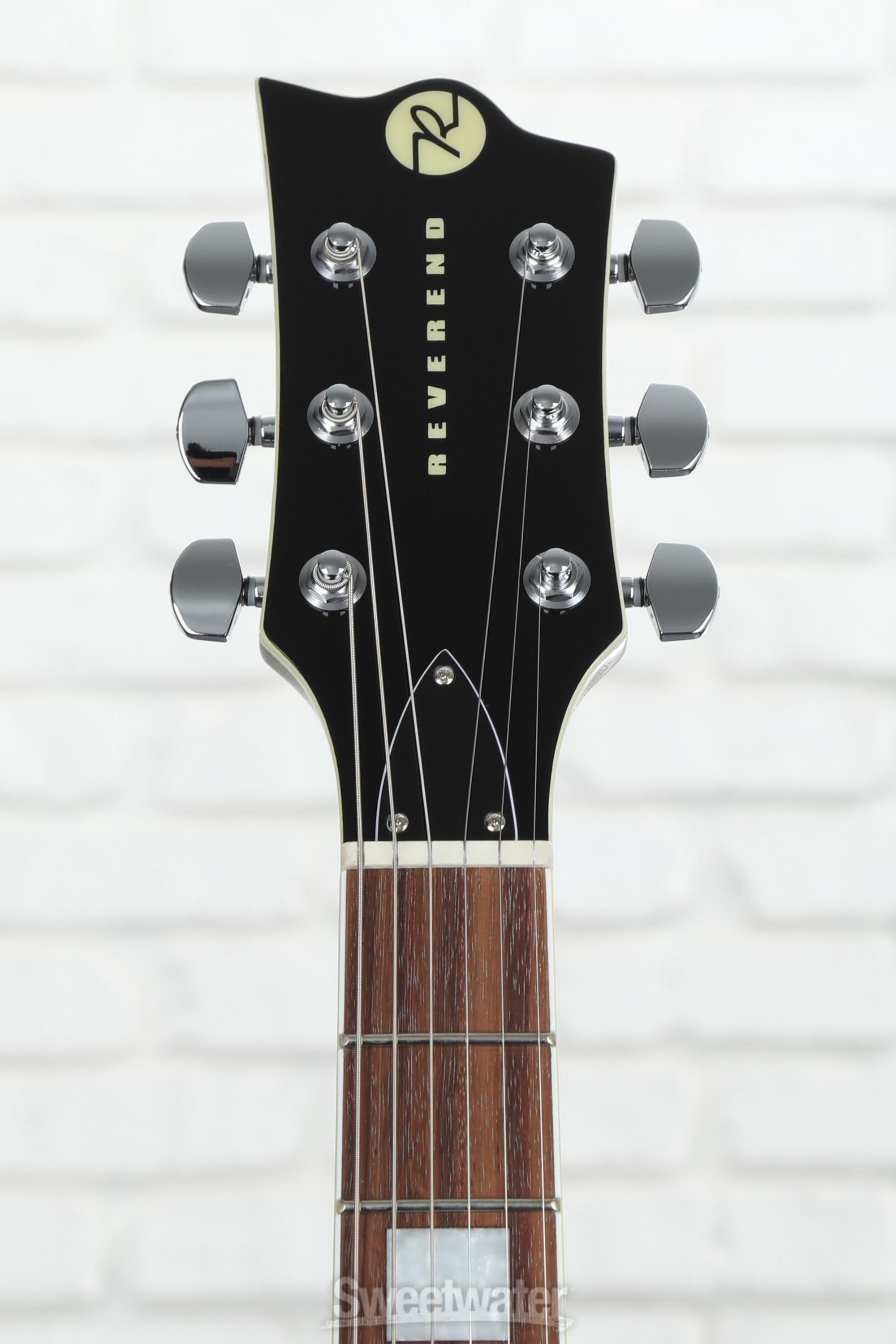 Reverend Sensei Jr. Electric Guitar - Korina Burst | Sweetwater