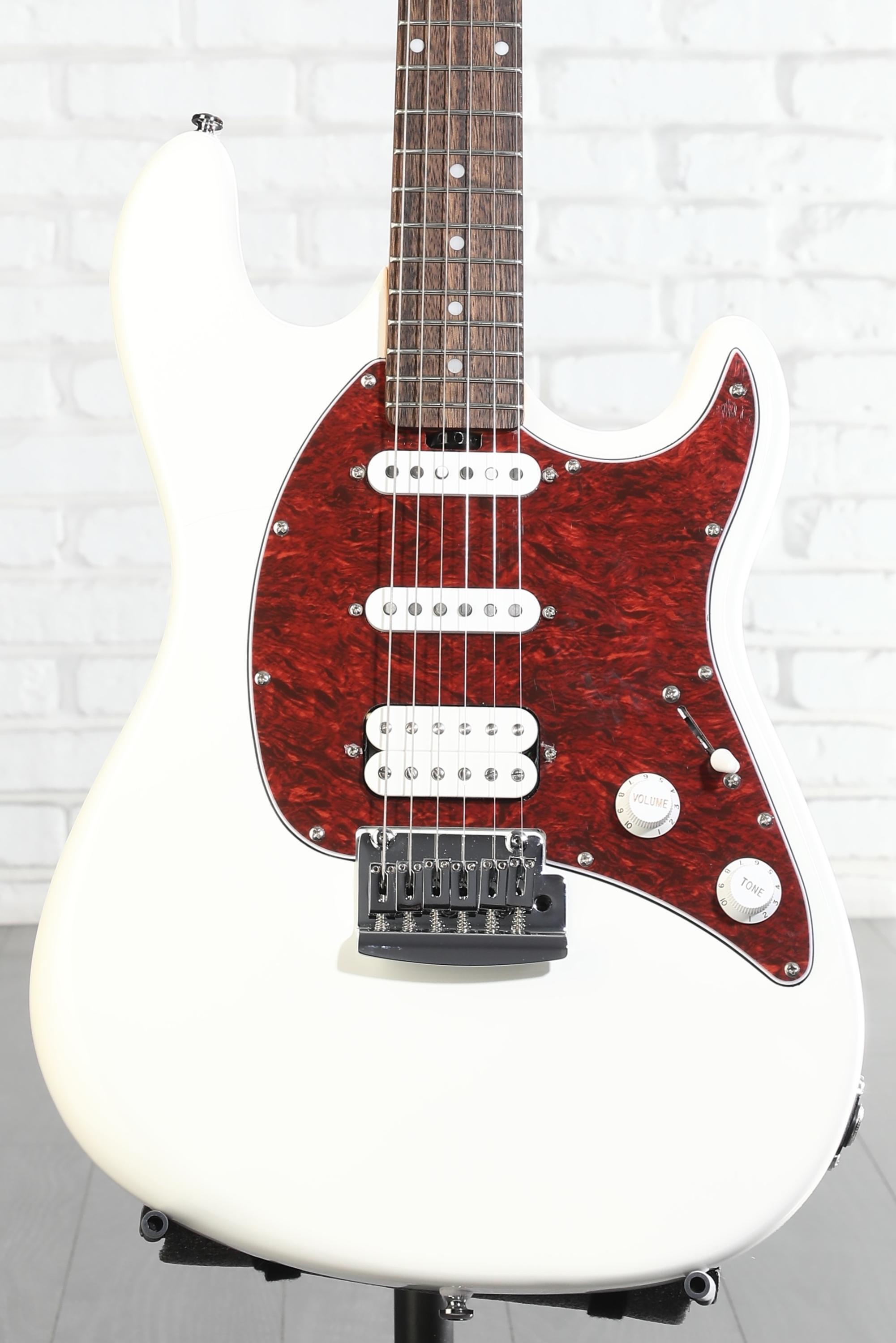 Sterling By Music Man Sub Cutlass HSS Electric Guitar - Olympic White ...