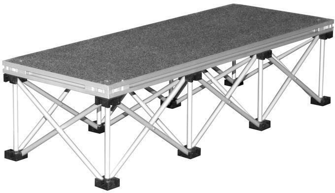 IntelliStage IS4STEP16C 4 foot Wide Step Package for 16-inch High ...