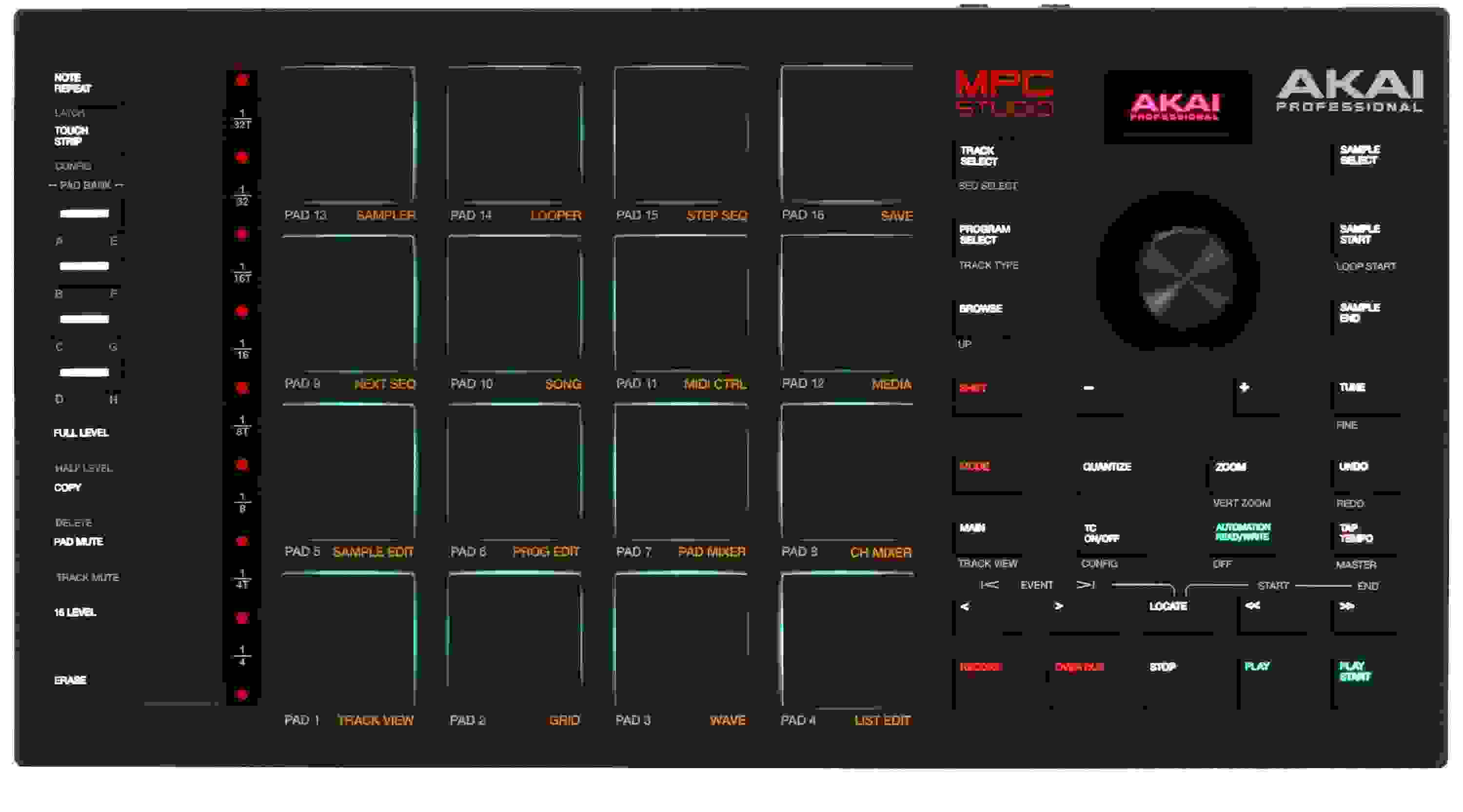 Akai Professional MPC Studio Music Production Controller and MPC Software | Sweetwater