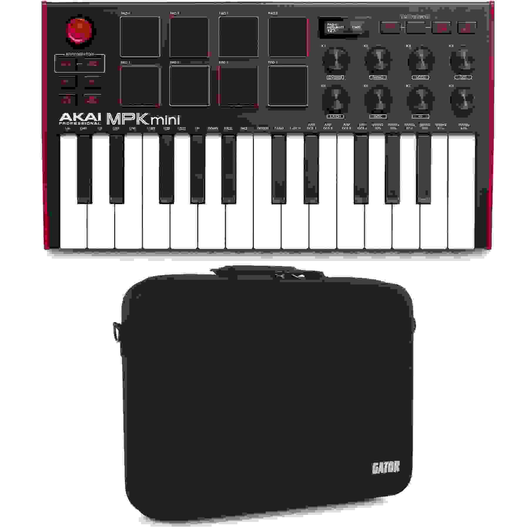 Akai Professional MPK Mini MK III 25-key Keyboard Controller with Carry ...