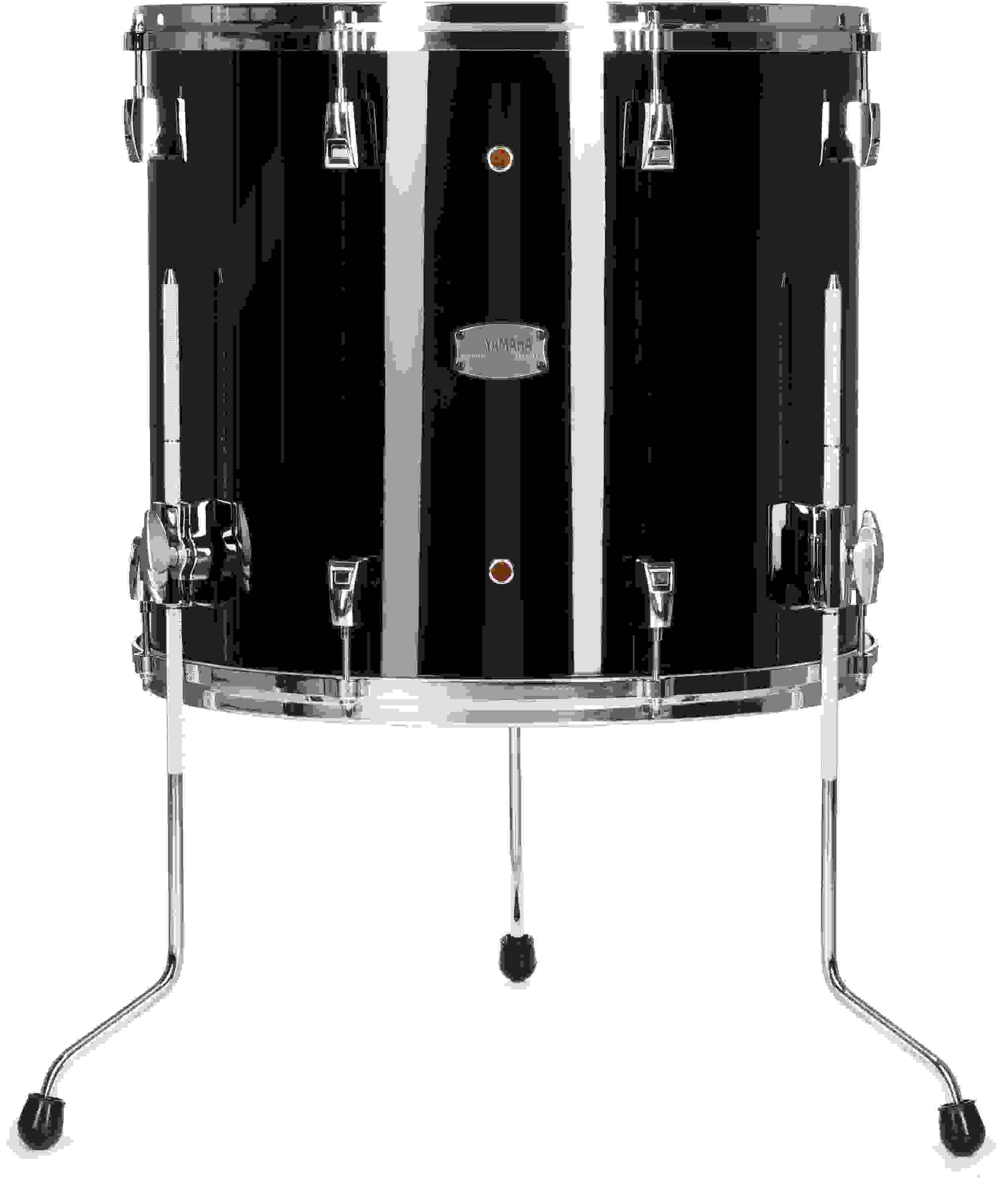 Yamaha Absolute Hybrid Maple Floor Tom - 16 inches x 18 inches, Solid ...