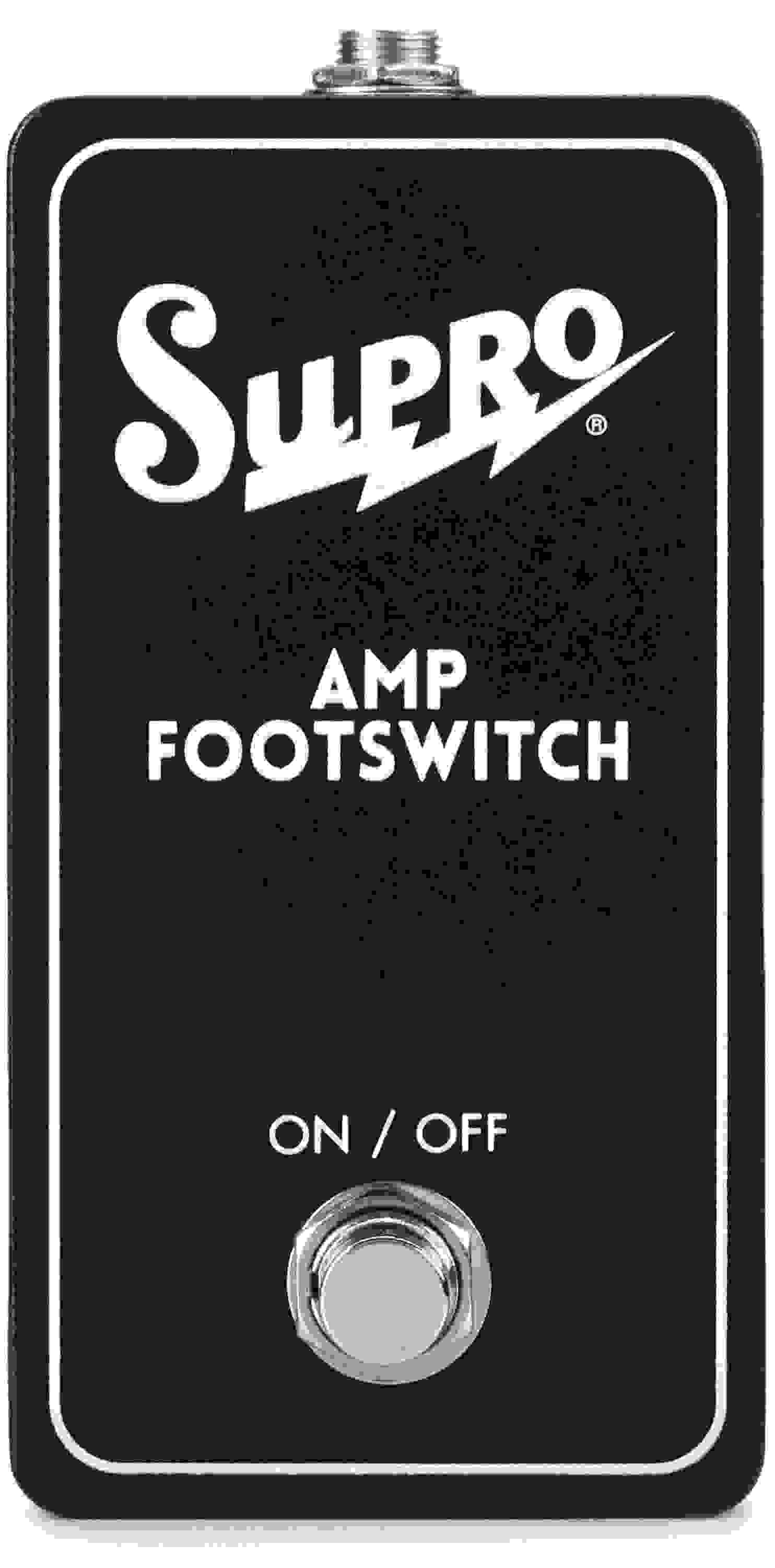 Supro SF1 Tremolo On/Off Foot Switch Reviews | Sweetwater