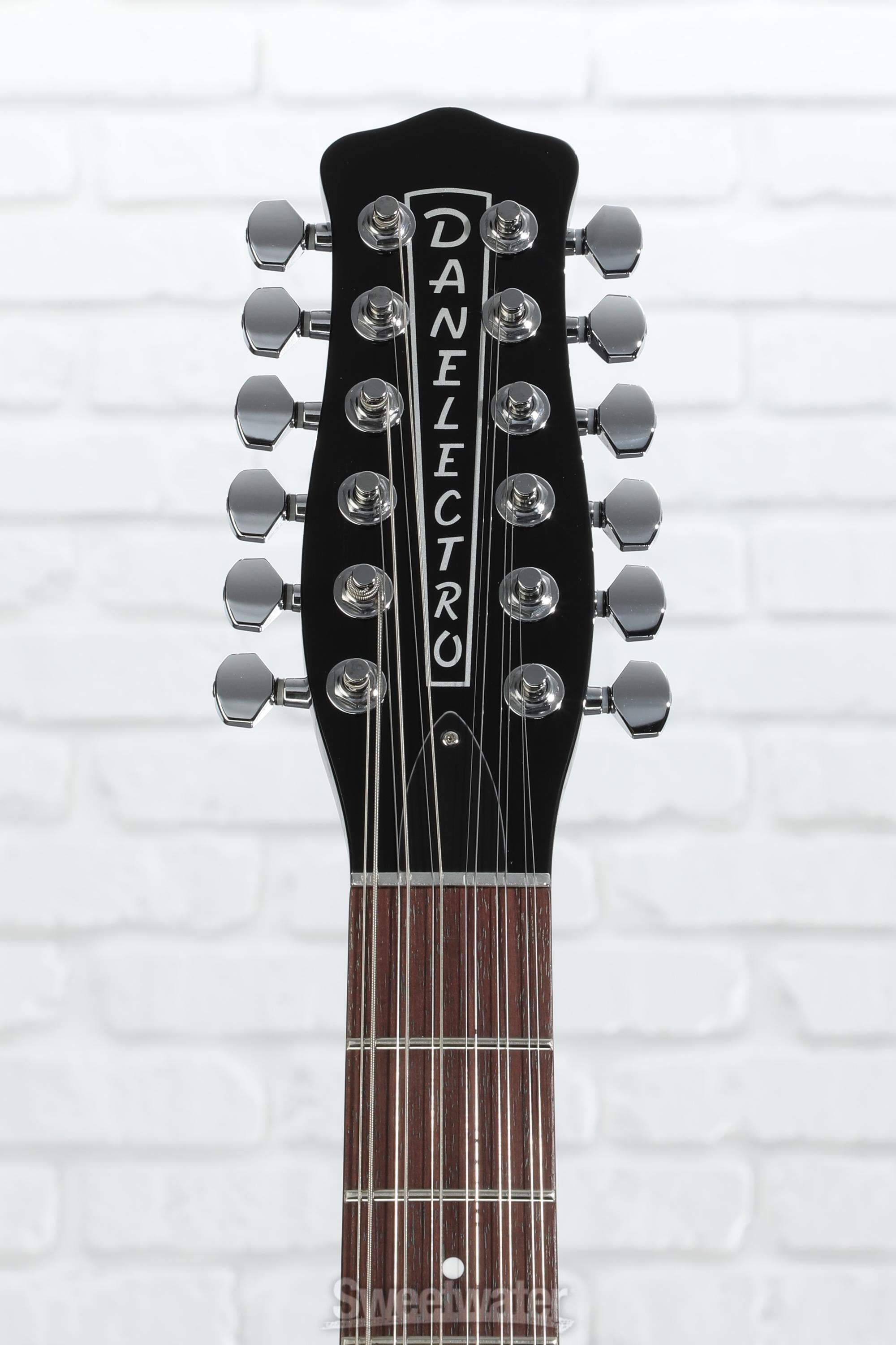Danelectro 12-string Semi-hollowbody Electric Guitar - Cherry Sunburst ...