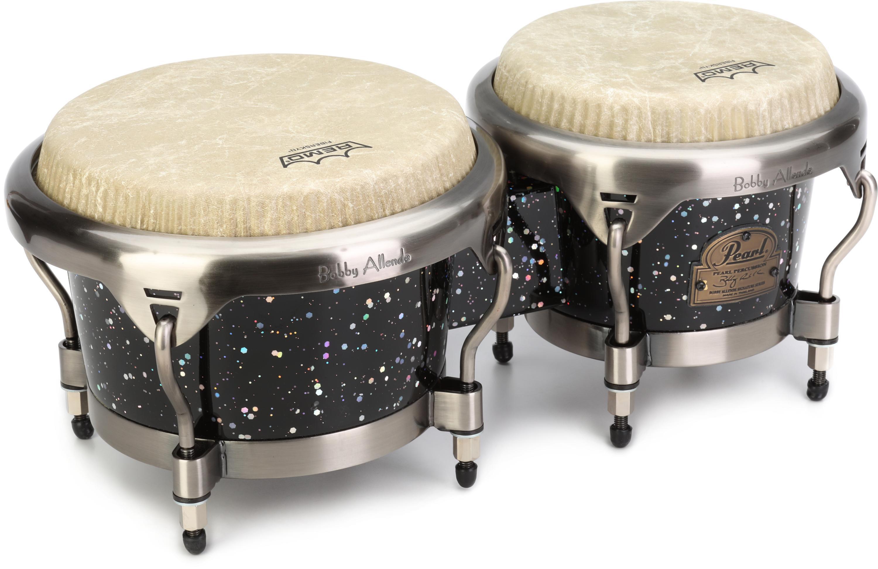 Pearl Bobby Allende Signature Bongos - Confetti | Sweetwater