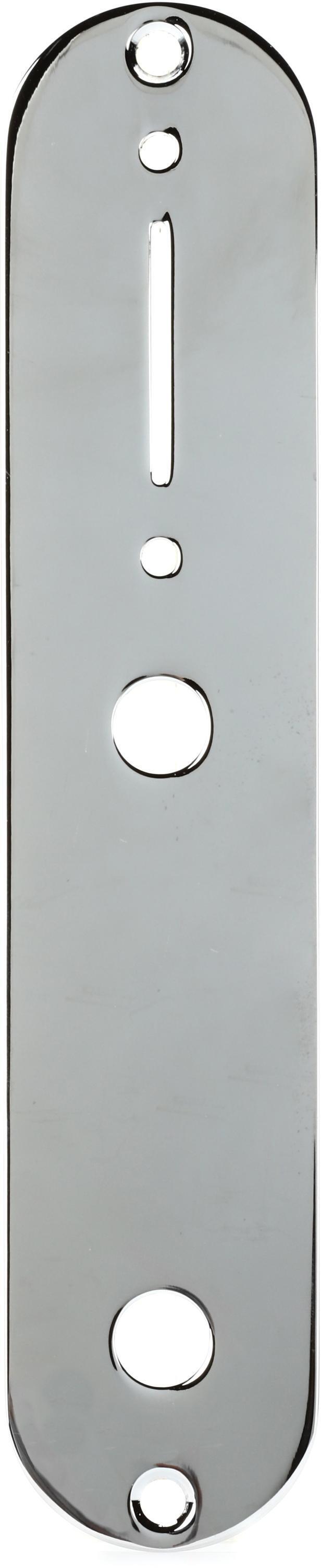 Fender Telecaster Control Plate - Chrome | Sweetwater