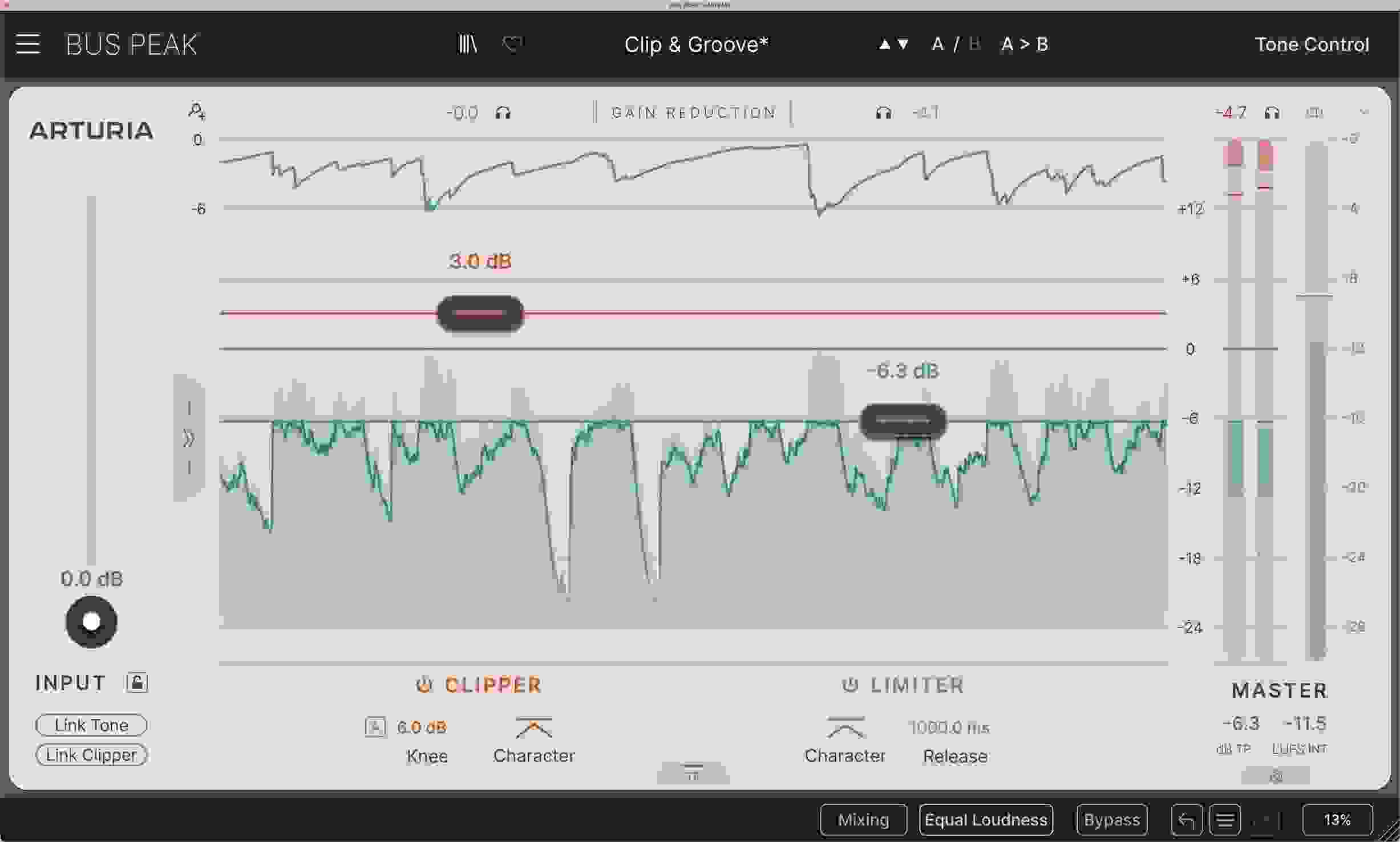 Arturia Bus Peak Limiter Plug-in | Sweetwater