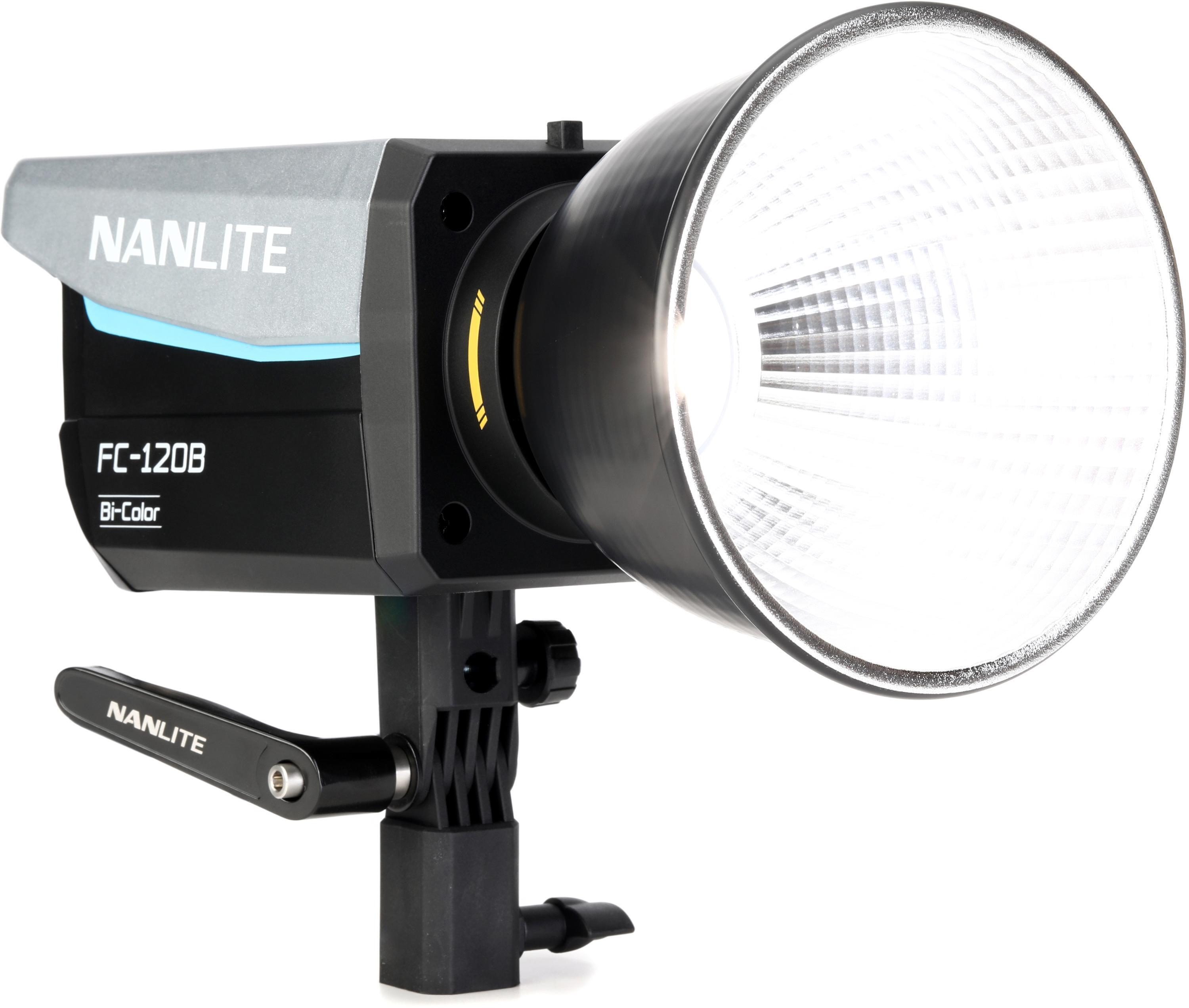 Nanlite FC-120B Bi-color LED Spotlight | Sweetwater