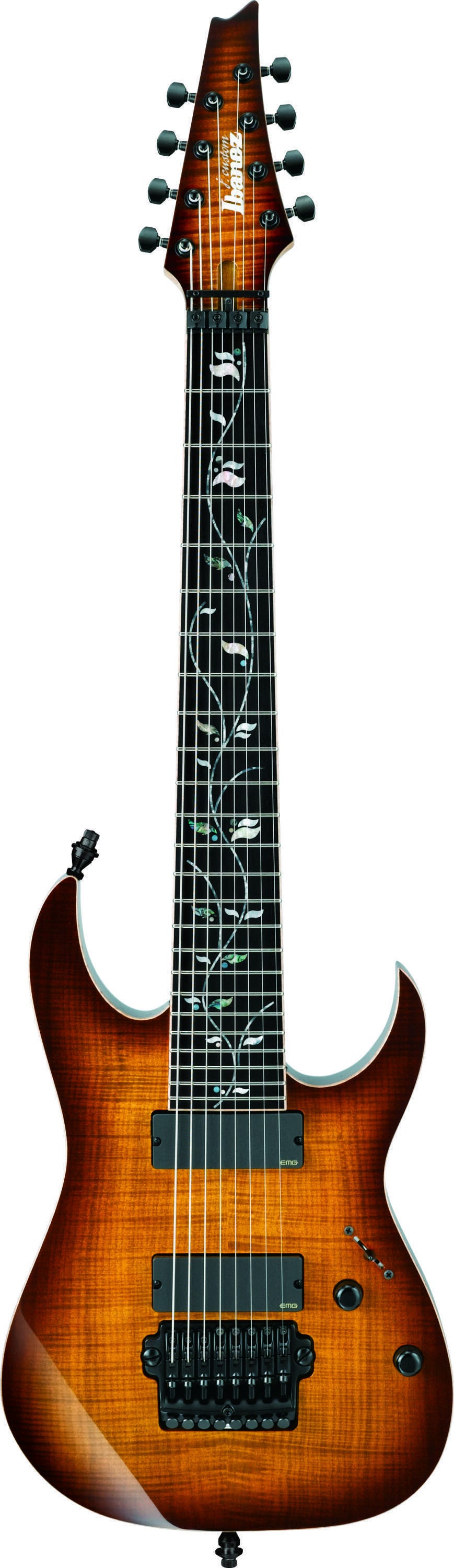 Ibanez 8-String JCRG813 - Brown Garnet Shadow | Sweetwater
