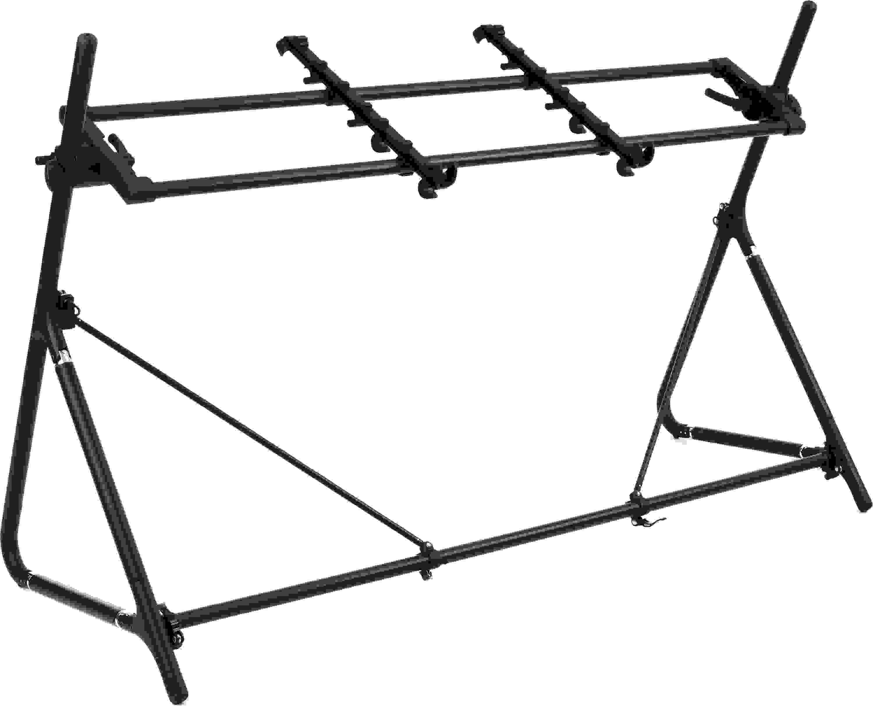 Sequenz Standard-L-ABK Large Keyboard Stand - Black | Sweetwater