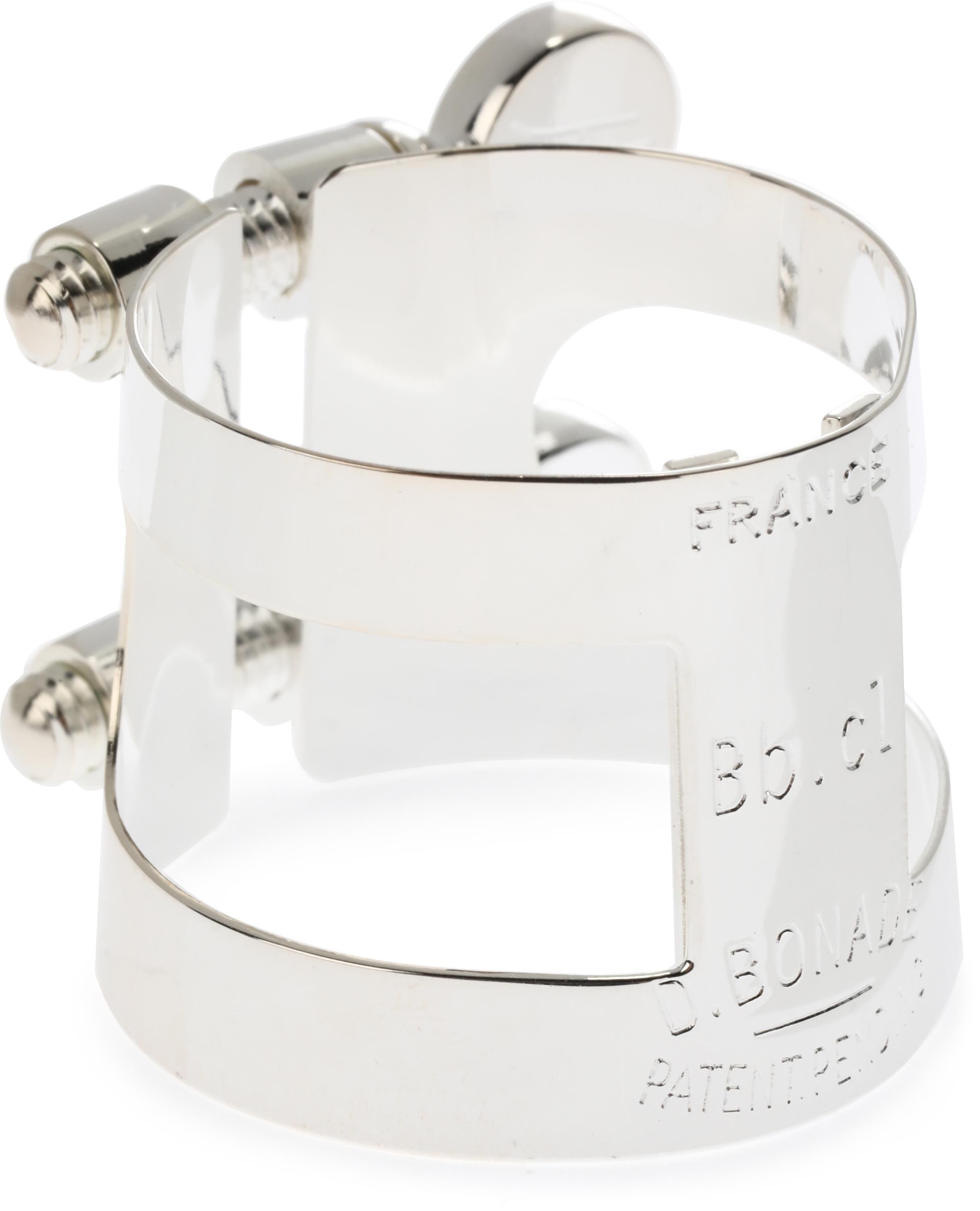 Bonade 2250US Inverted Bb Clarinet Ligature - Silver-plated | Sweetwater