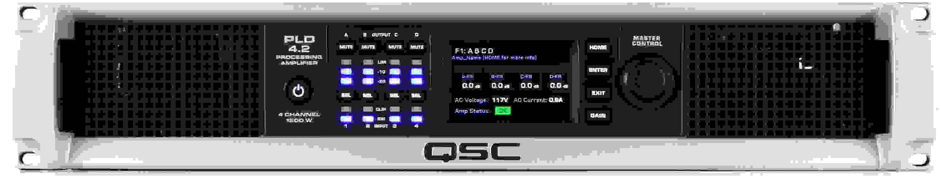 QSC PLD4.2 Power Amplifier with DSP | Sweetwater