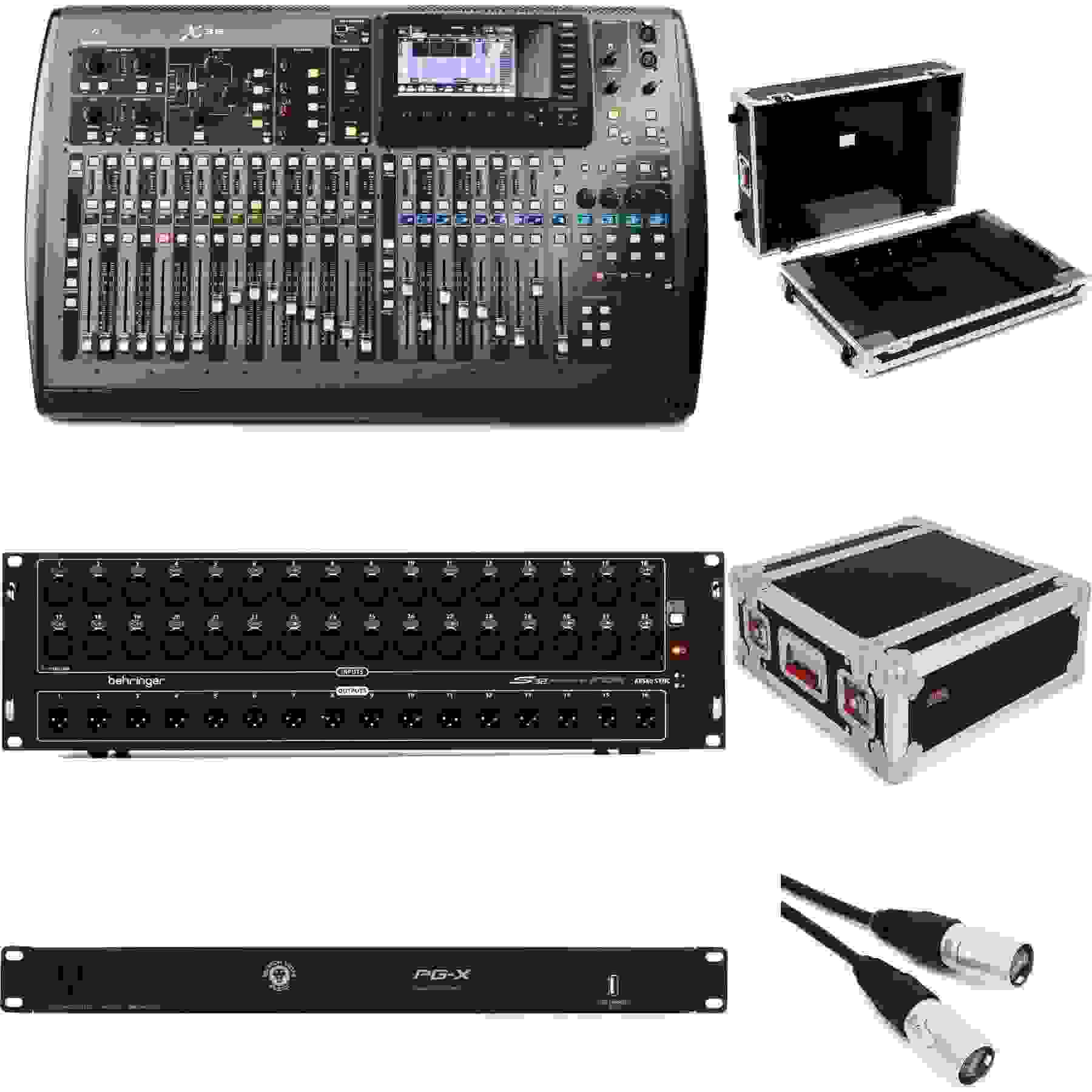 Behringer X32 Digital Mixer with S32IO Stage Box - Tour Bundle | Sweetwater