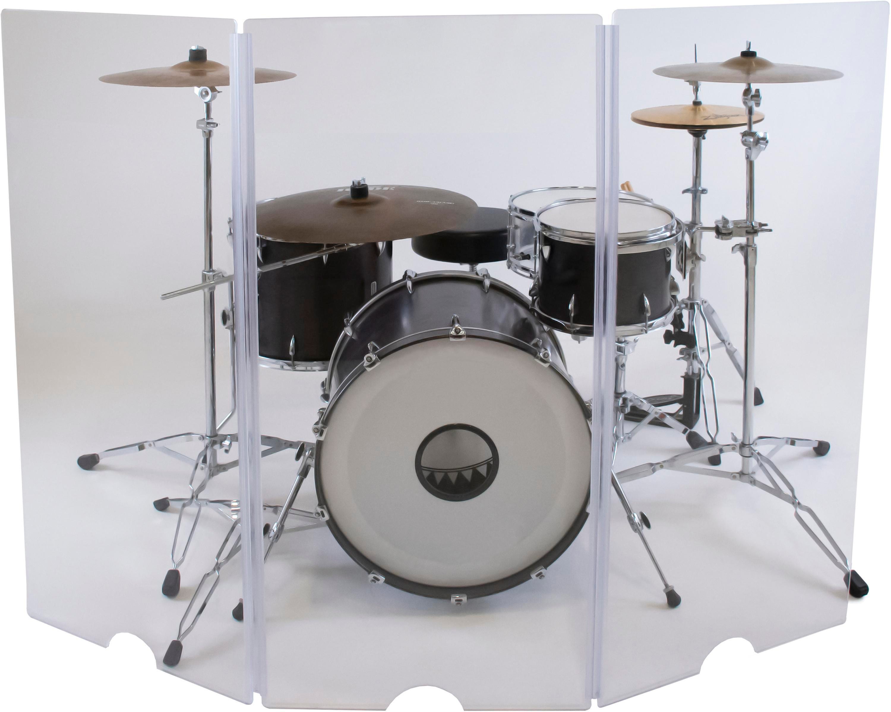 Sound Shields VDS-4X3-K 4 foot Tall 6 foot Wide 3-section Acrylic ...