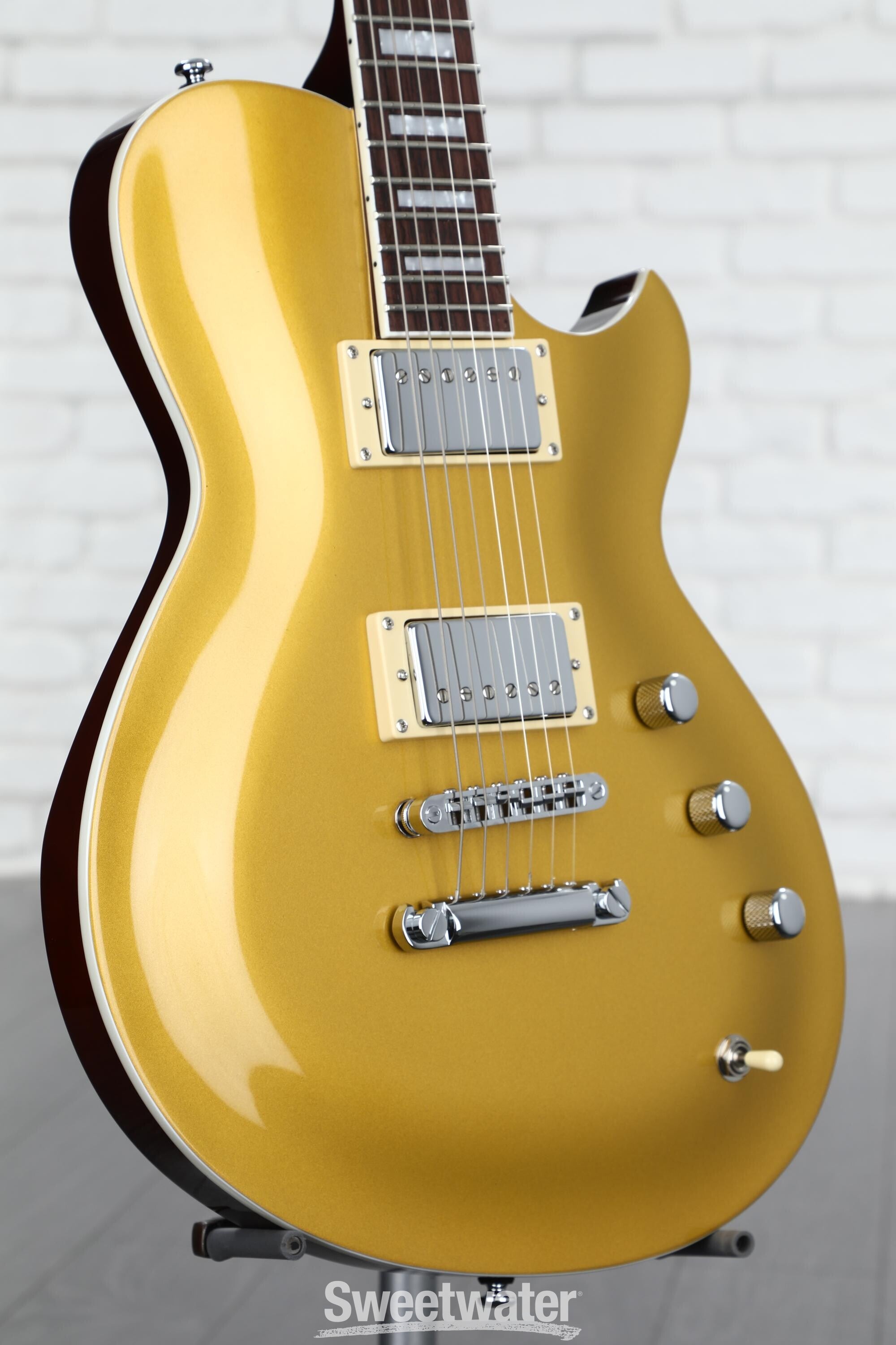 Reverend Roundhouse Electric Guitar - Venetian Gold | Sweetwater