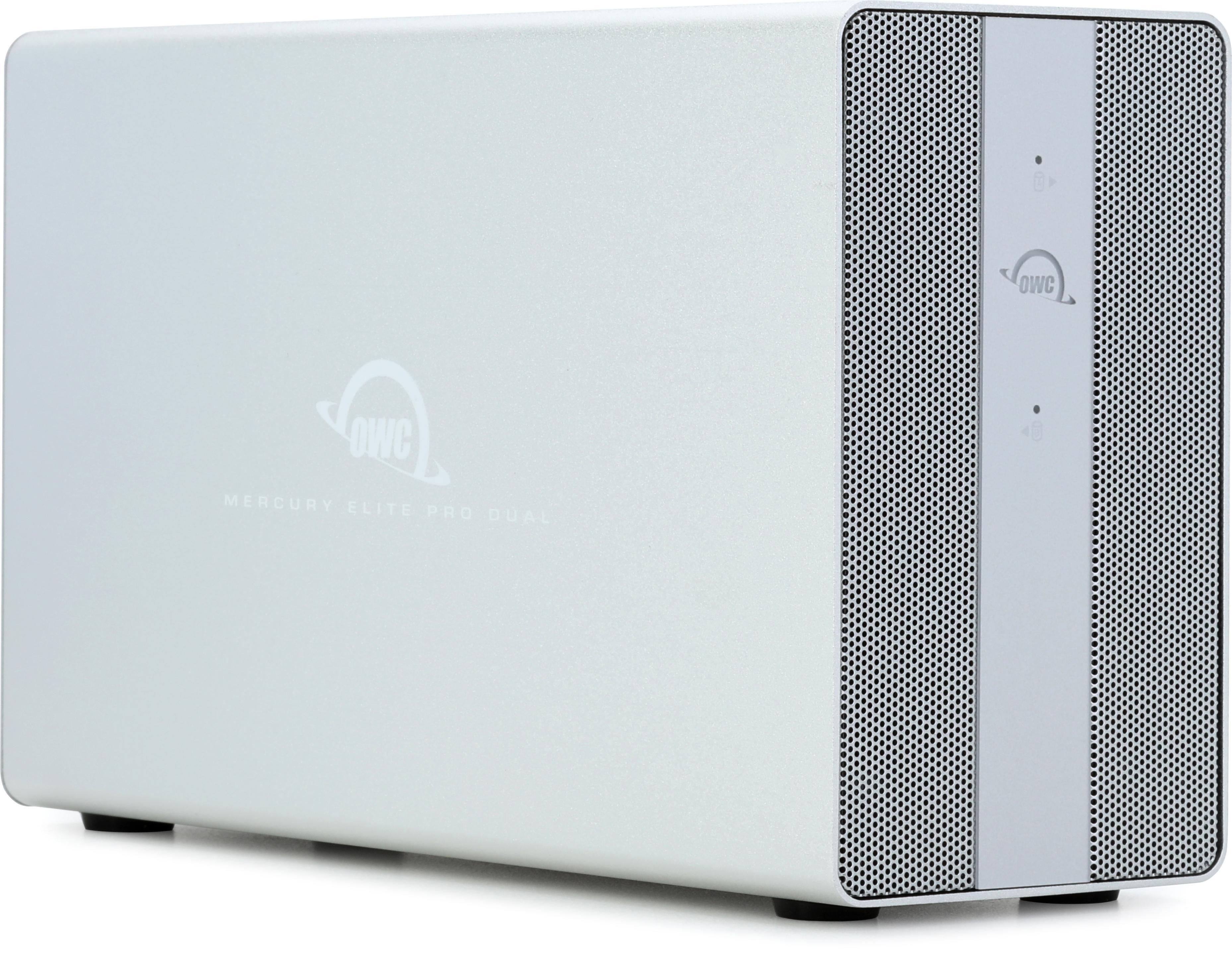 OWC Mercury Elite Pro Dual-drive RAID External Storage Enclosure ...