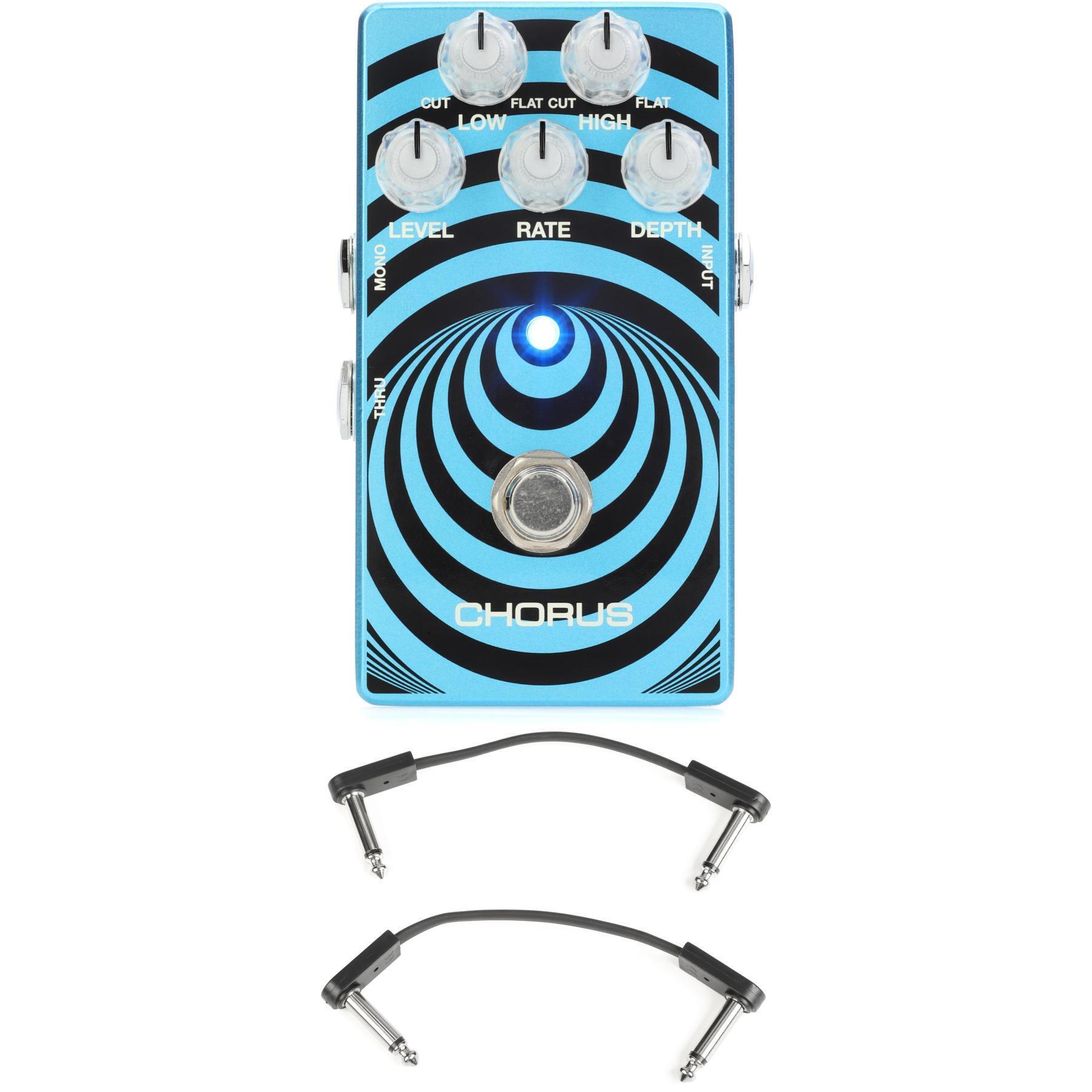 MXR Wylde Audio Chorus Pedal with EBS Patch Cables | Sweetwater