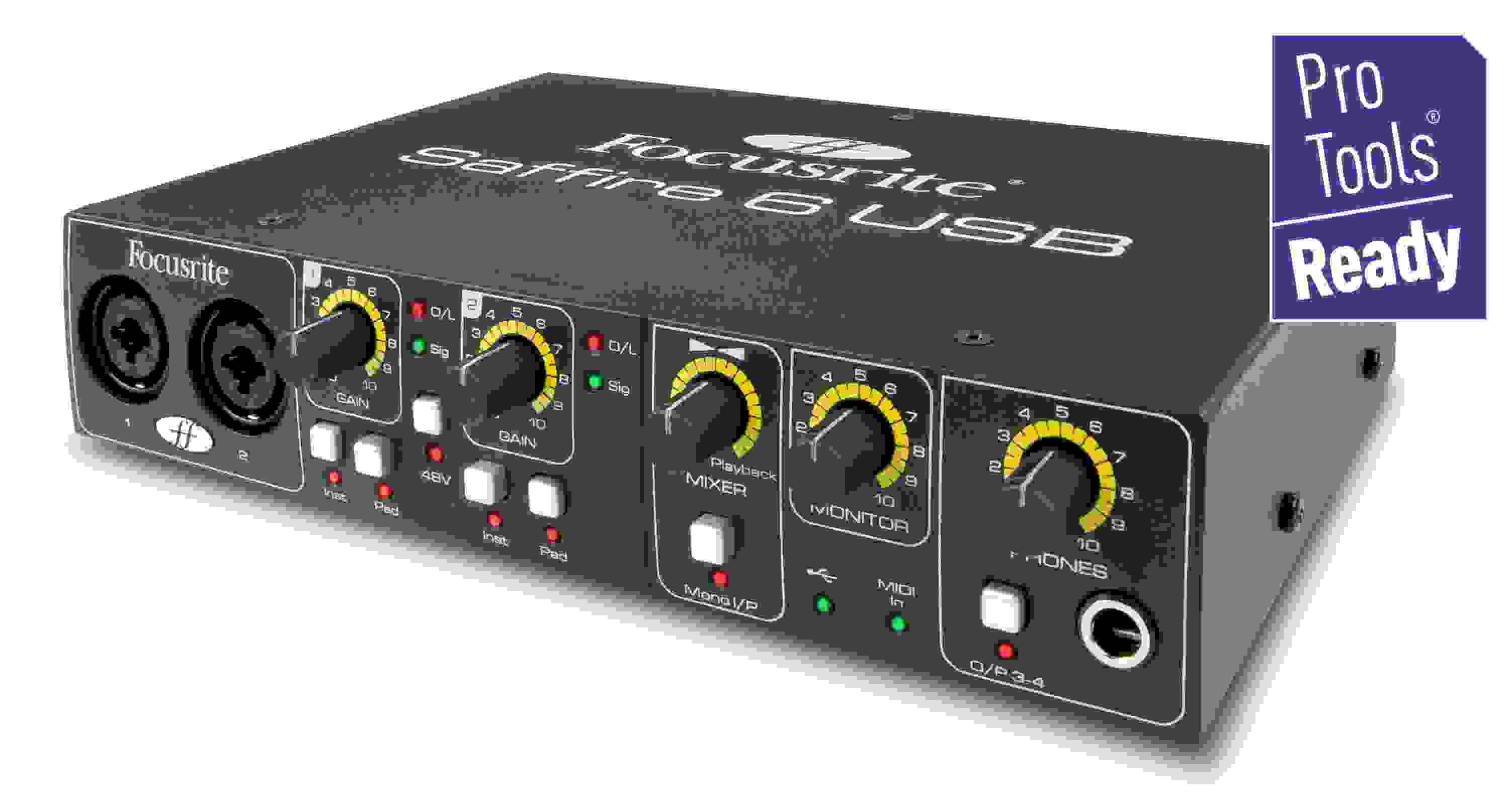 Focusrite Saffire 6 USB | Sweetwater