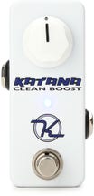 Keeley Katana Mini Clean Boost Pedal - White | Sweetwater