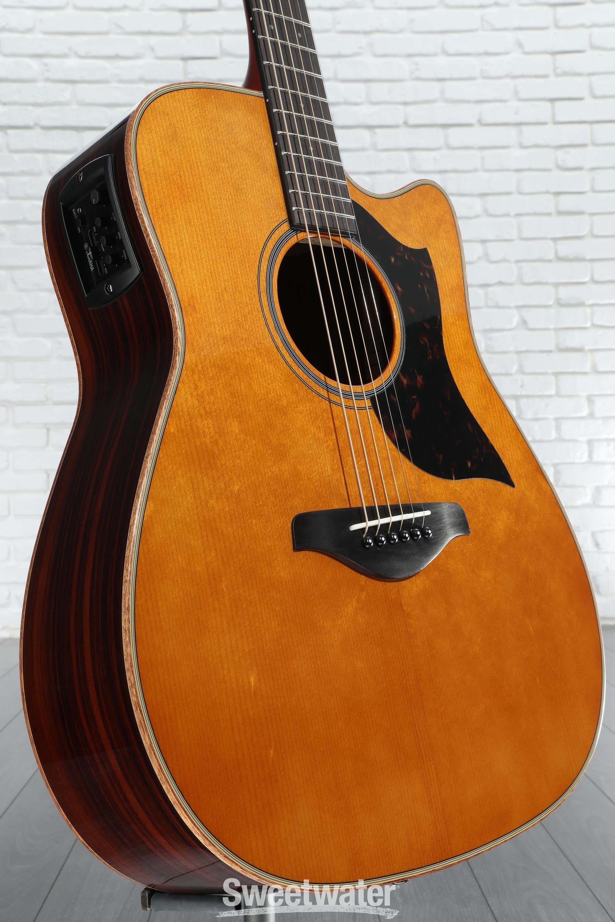 Yamaha A1R Acoustic-electric Guitar - Vintage Natural | Sweetwater