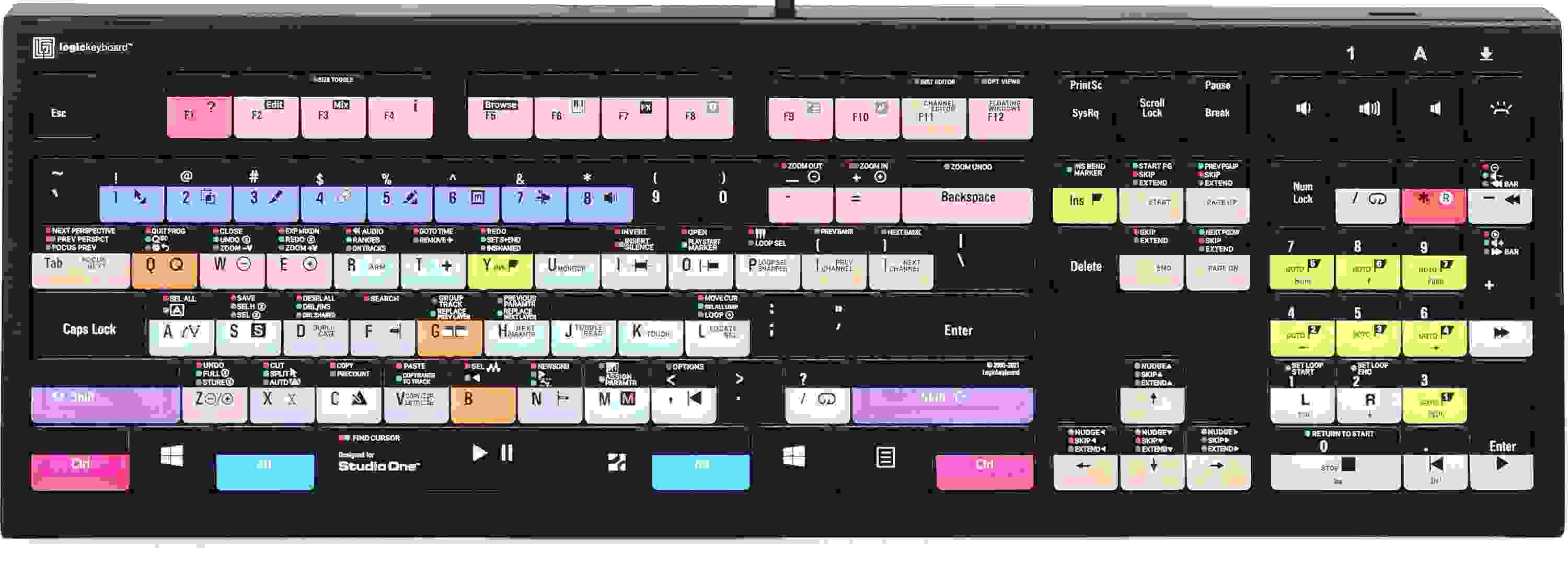 NULL ASTRA2 Backlit Keyboard for PreSonus Studio One - PC Reviews ...