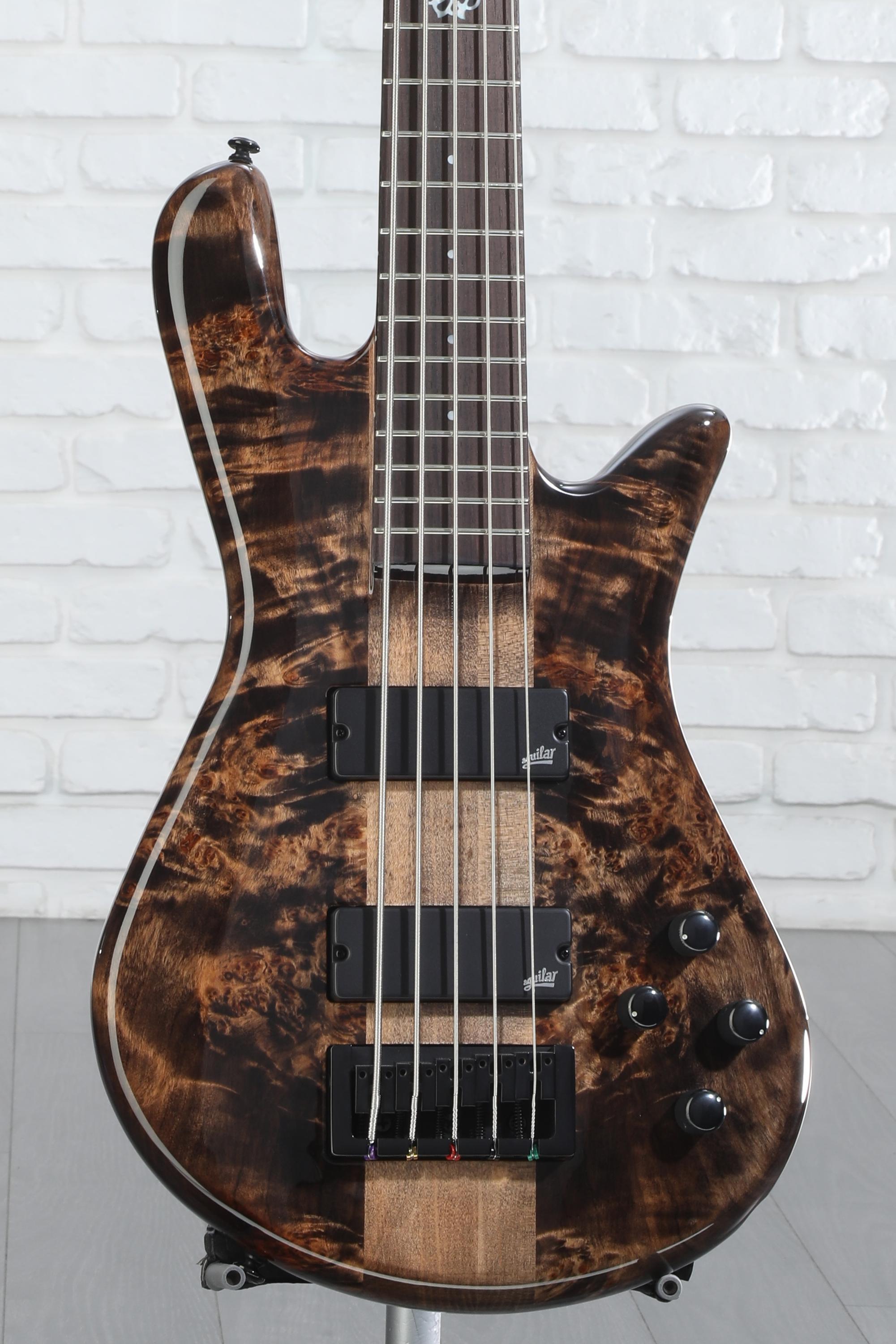 Spector NS Ethos 5 Bass Guitar - Super Faded Black Gloss | Sweetwater